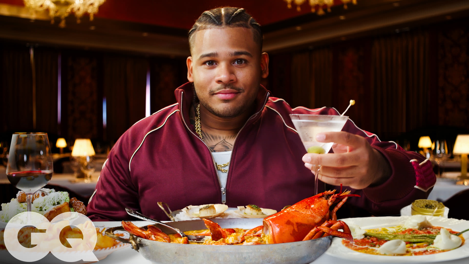 Watch Fanum Taste Tests Gourmet Dishes at NYC's Carbone Privato ...