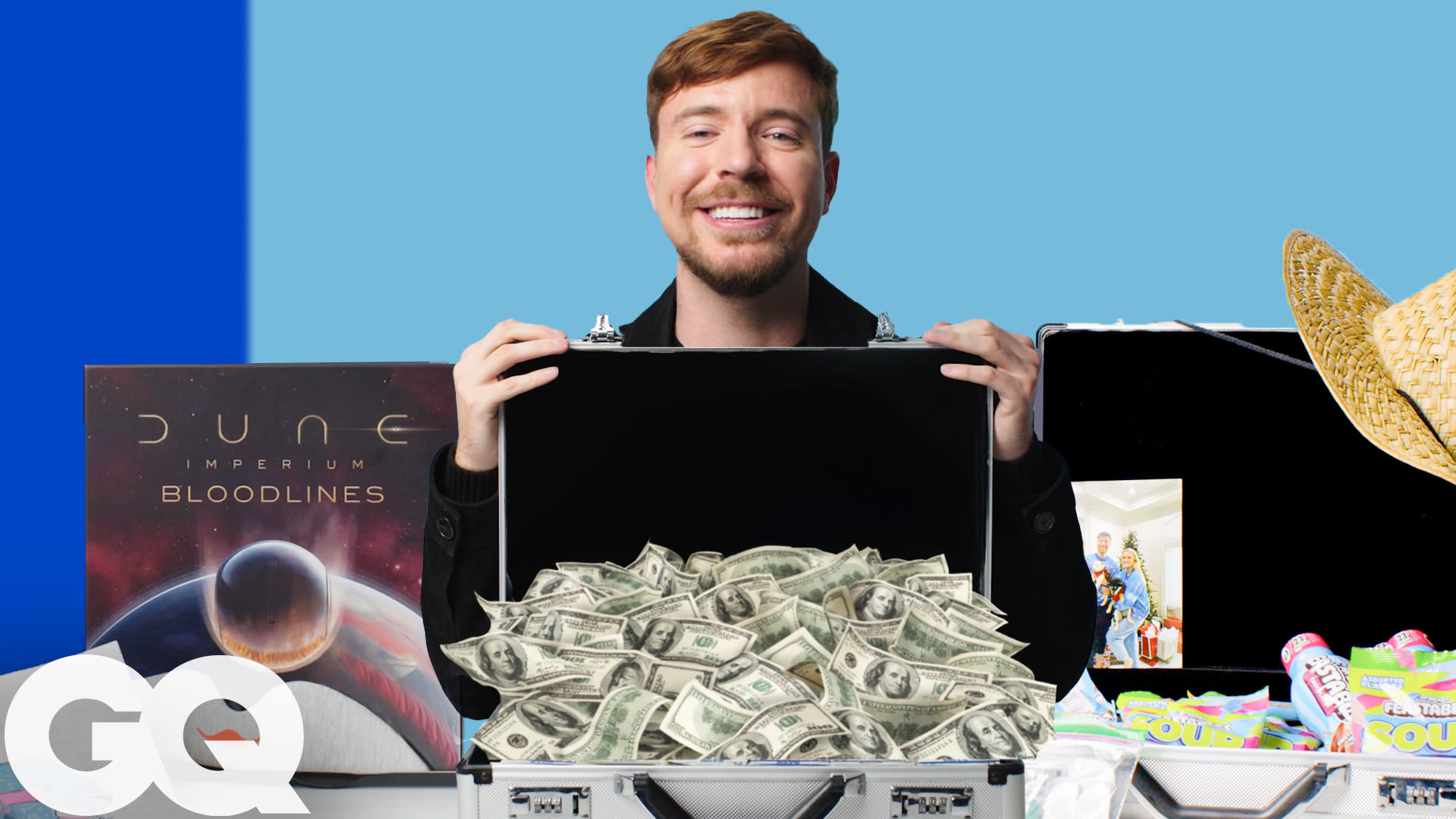 Watch 10 Things MrBeast Can’t Live Without | 10 Essentials | GQ