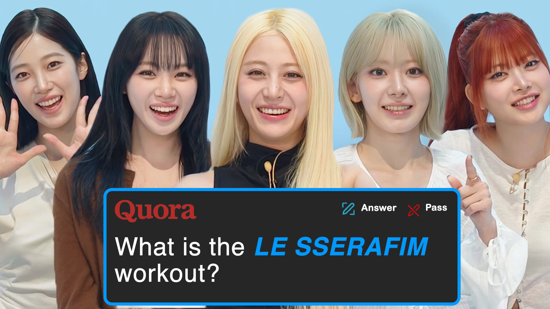 Watch LE SSERAFIM (르세라핌) Reply To Fans Online | Actually Me | GQ