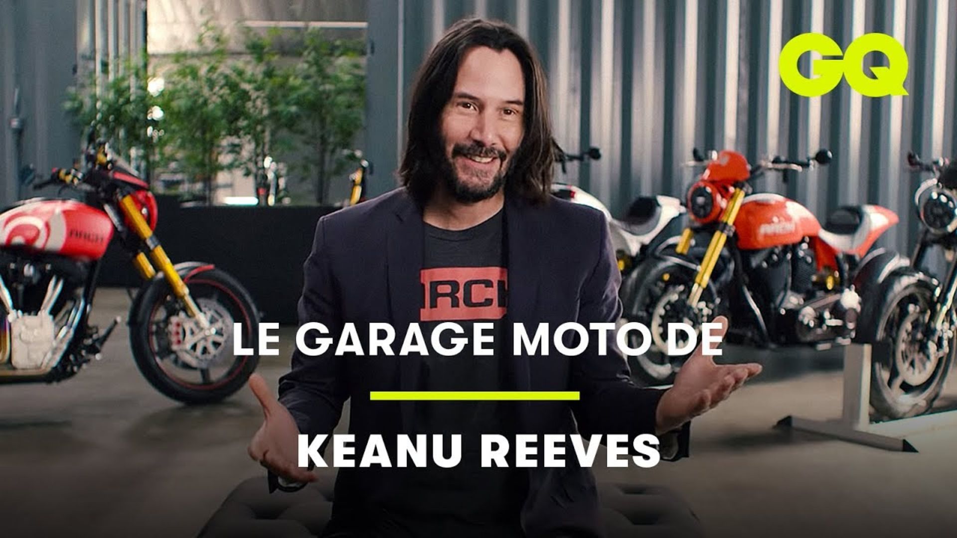 Voir Keanu Reeves dévoile sa collection de motos | GQ France