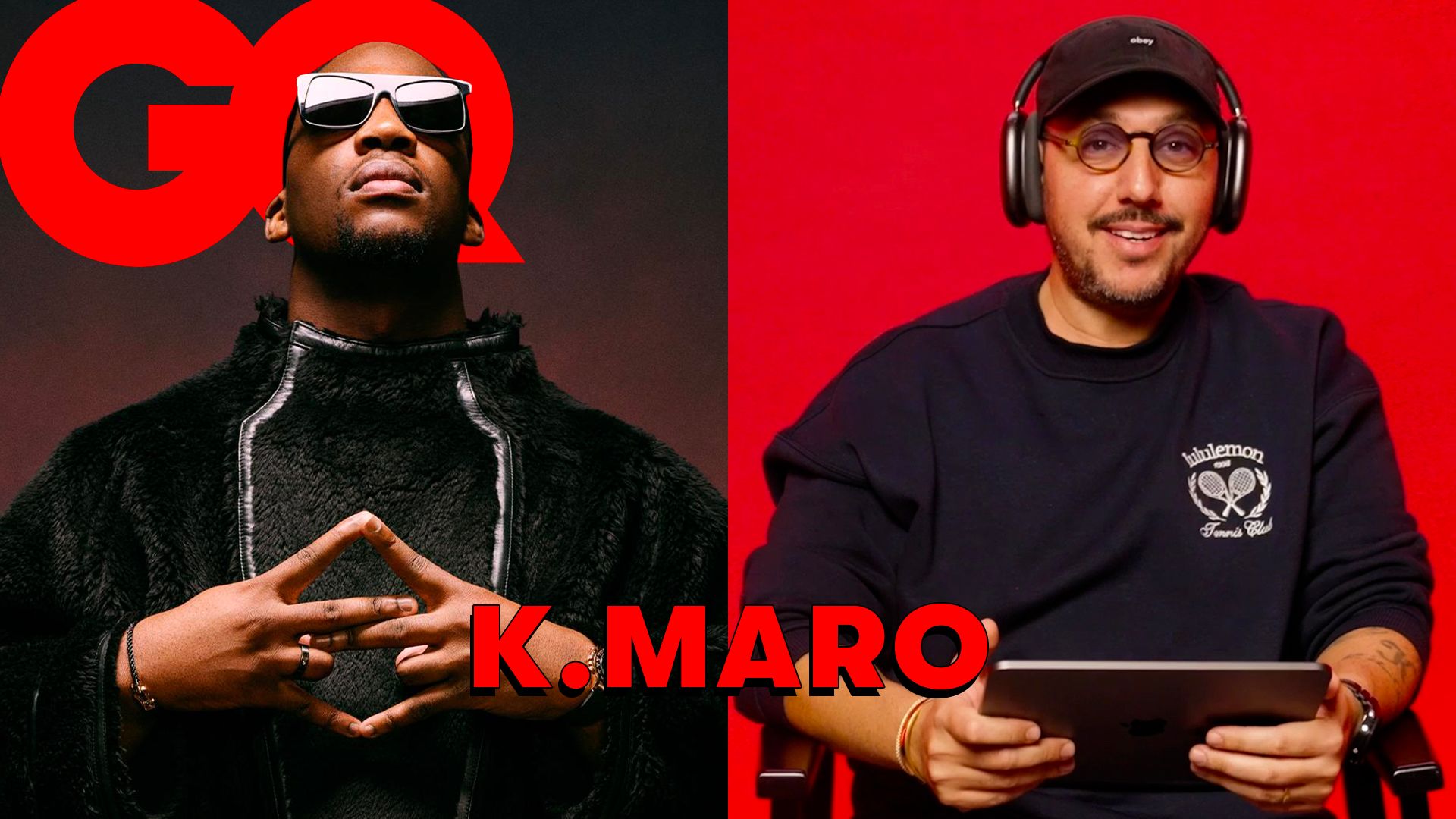 Voir K.Maro juge le rap français : Gazo, SDM, Booba | GQ France