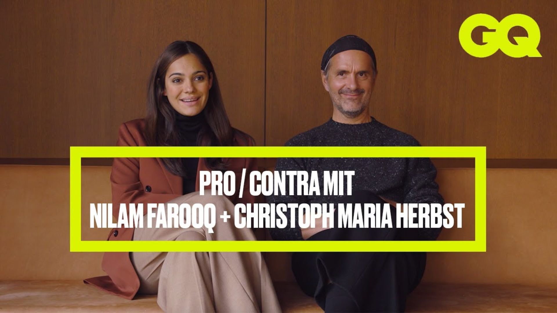 Watch Christoph Maria Herbst und Nilam Farooq spielen Pro oder Contra ...