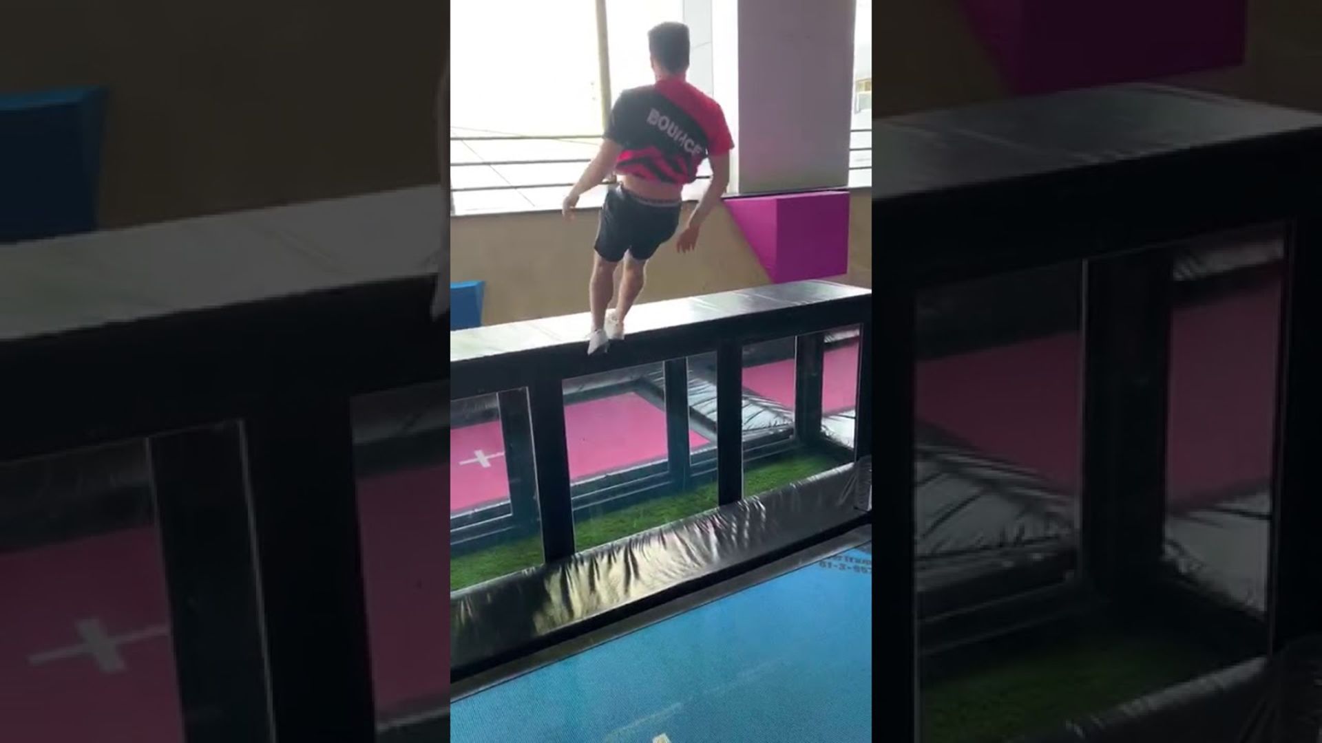 Watch Man shows off cool tricks in Mumbai's newest indoor trampoline ...