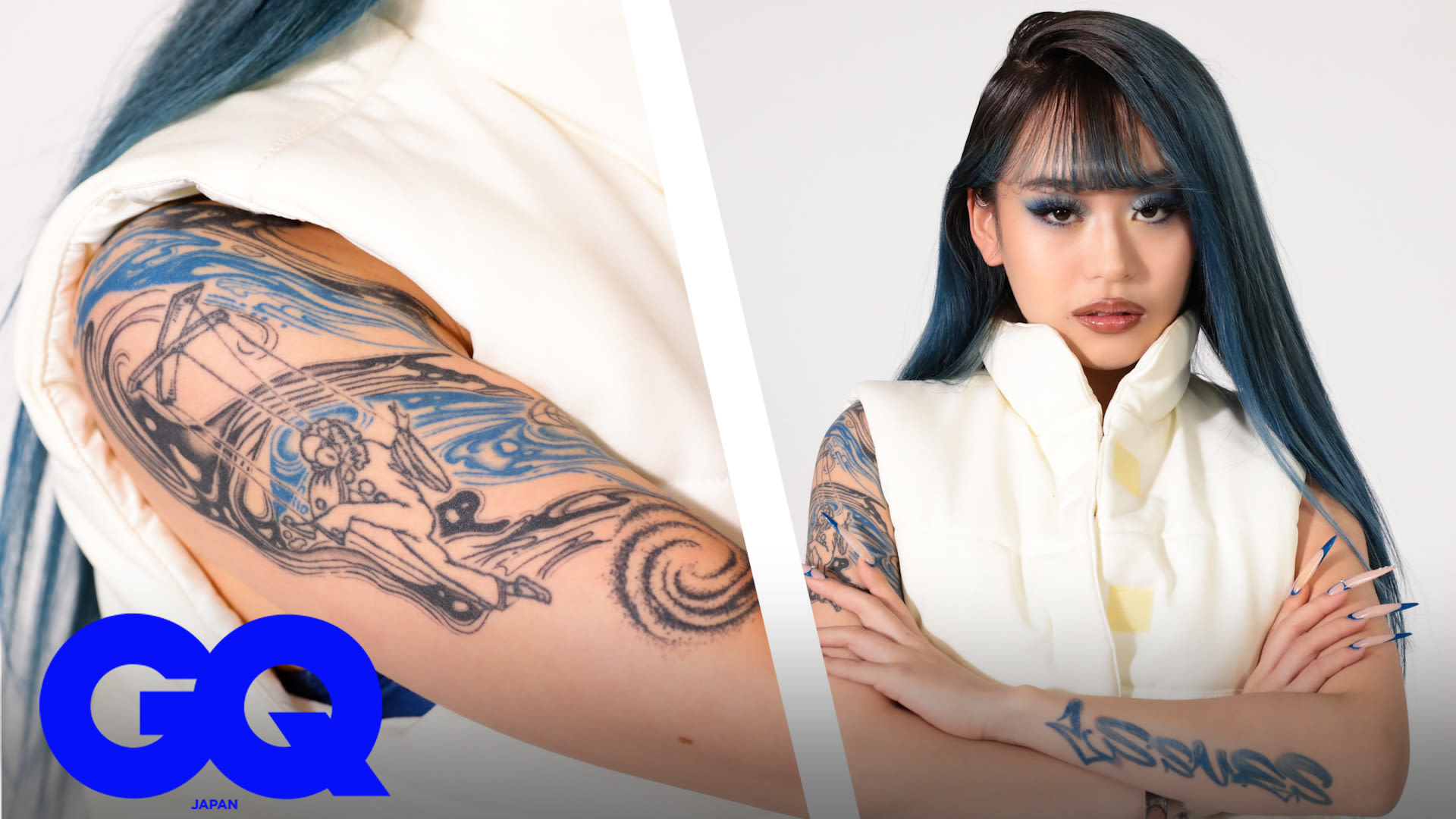 Watch CYBER RUIが体に刻んだタトゥーを紹介 | Tattoo Tour | Tattoo Tour | GQ JAPAN
