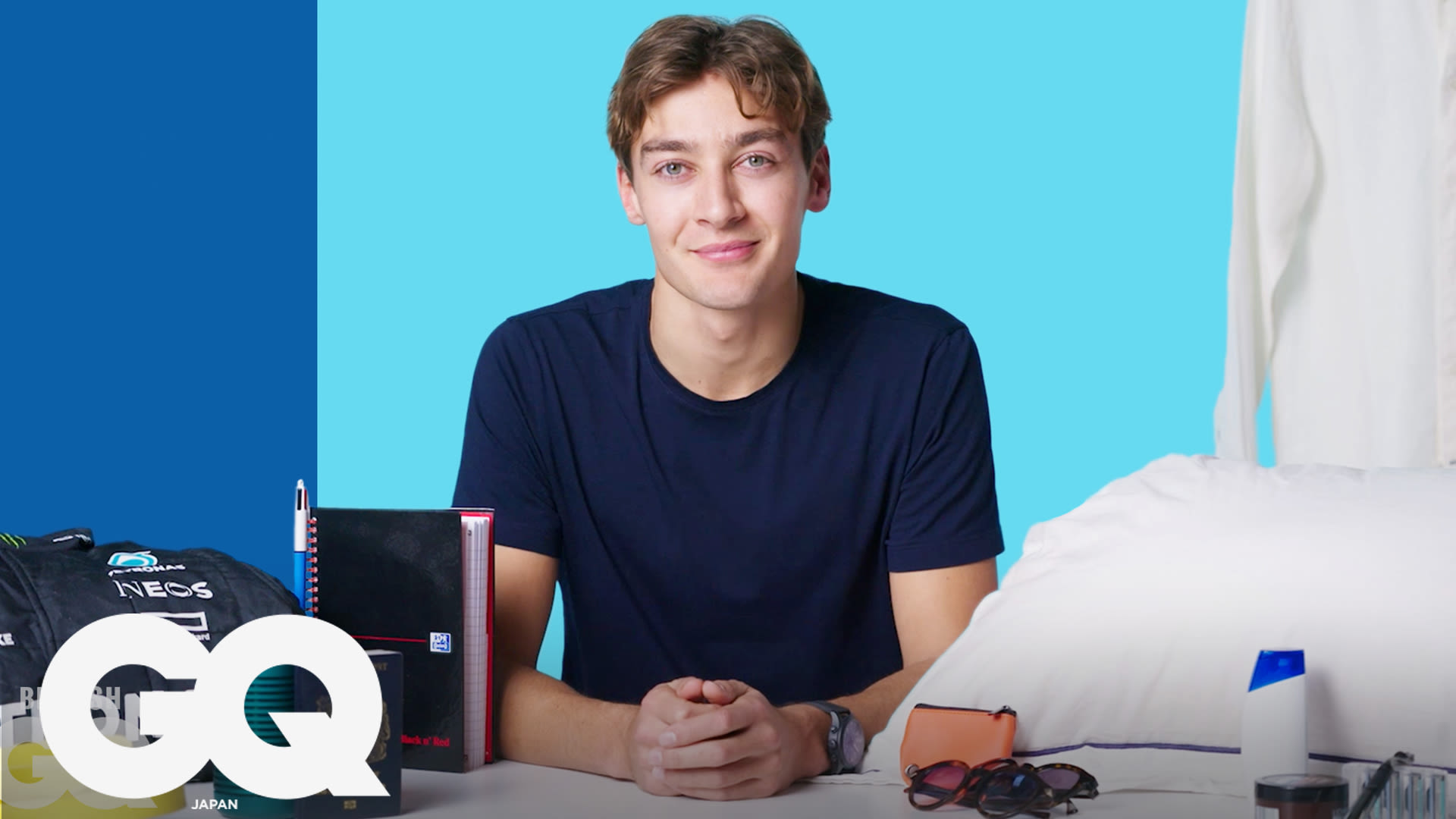 Watch ジョージ･ラッセルの人生に欠かせない10のアイテム | 10 Essentials | 10 Essentials | GQ JAPAN