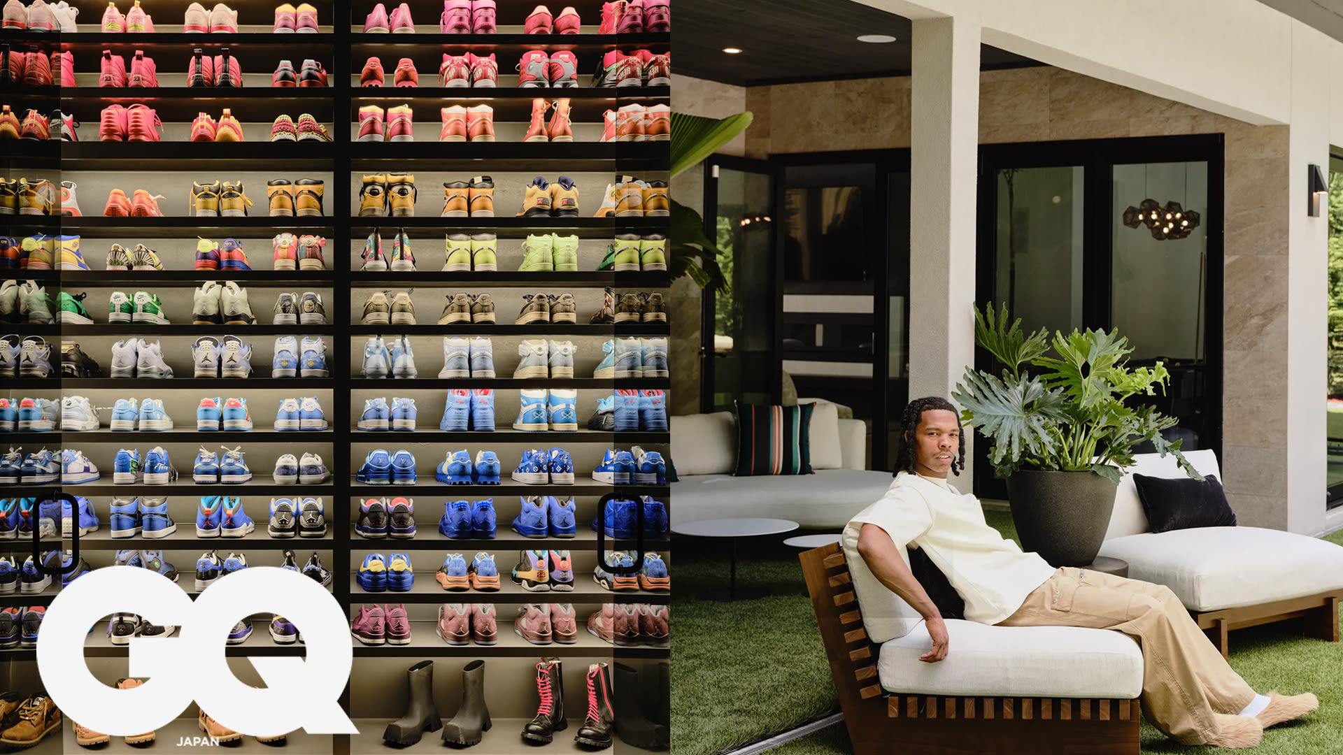Watch Lil Baby、ホテルライクな自宅でスニーカーコレクションなどを披露！| Open Door | Open Door | GQ ...