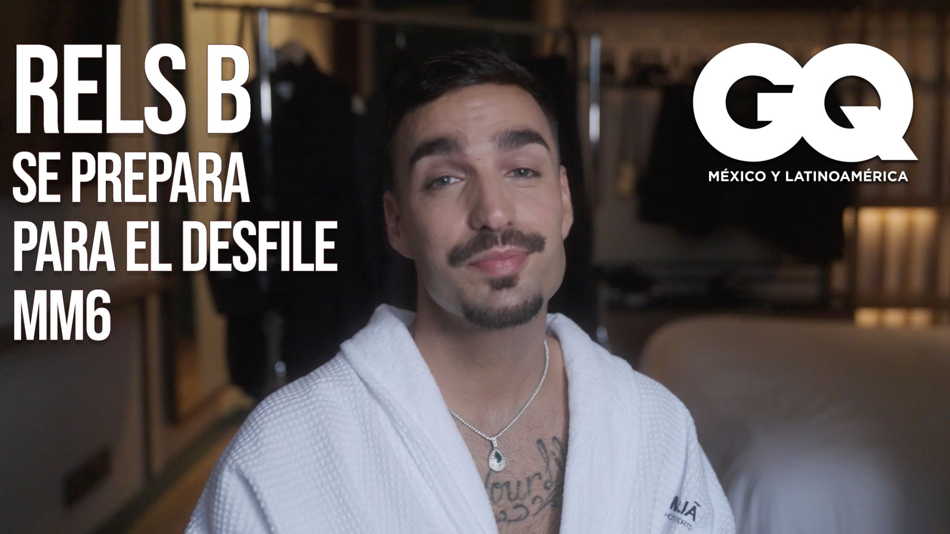 Watch Rels B se prepara para el desfile de moda de Maison Margiela en ...