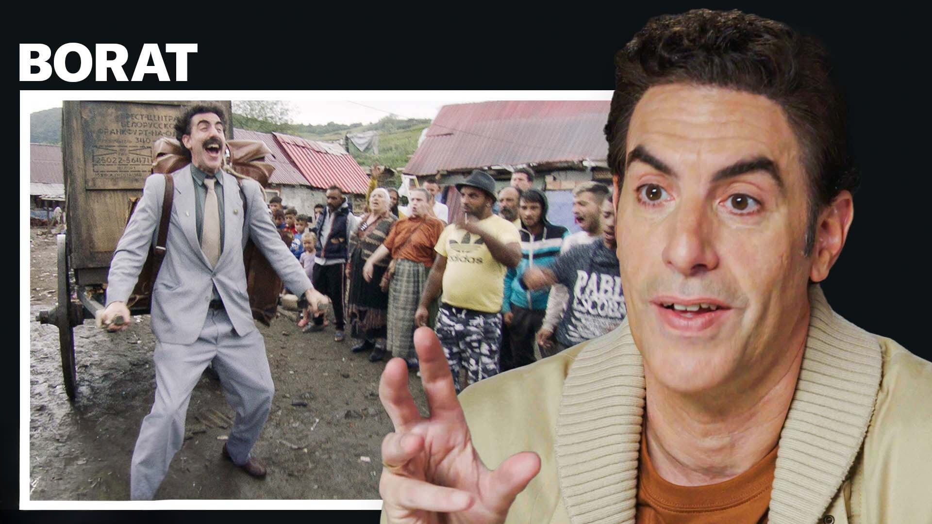 Watch Sacha Baron Cohen Breaks Down His Most Iconic Characters | Iconic ...