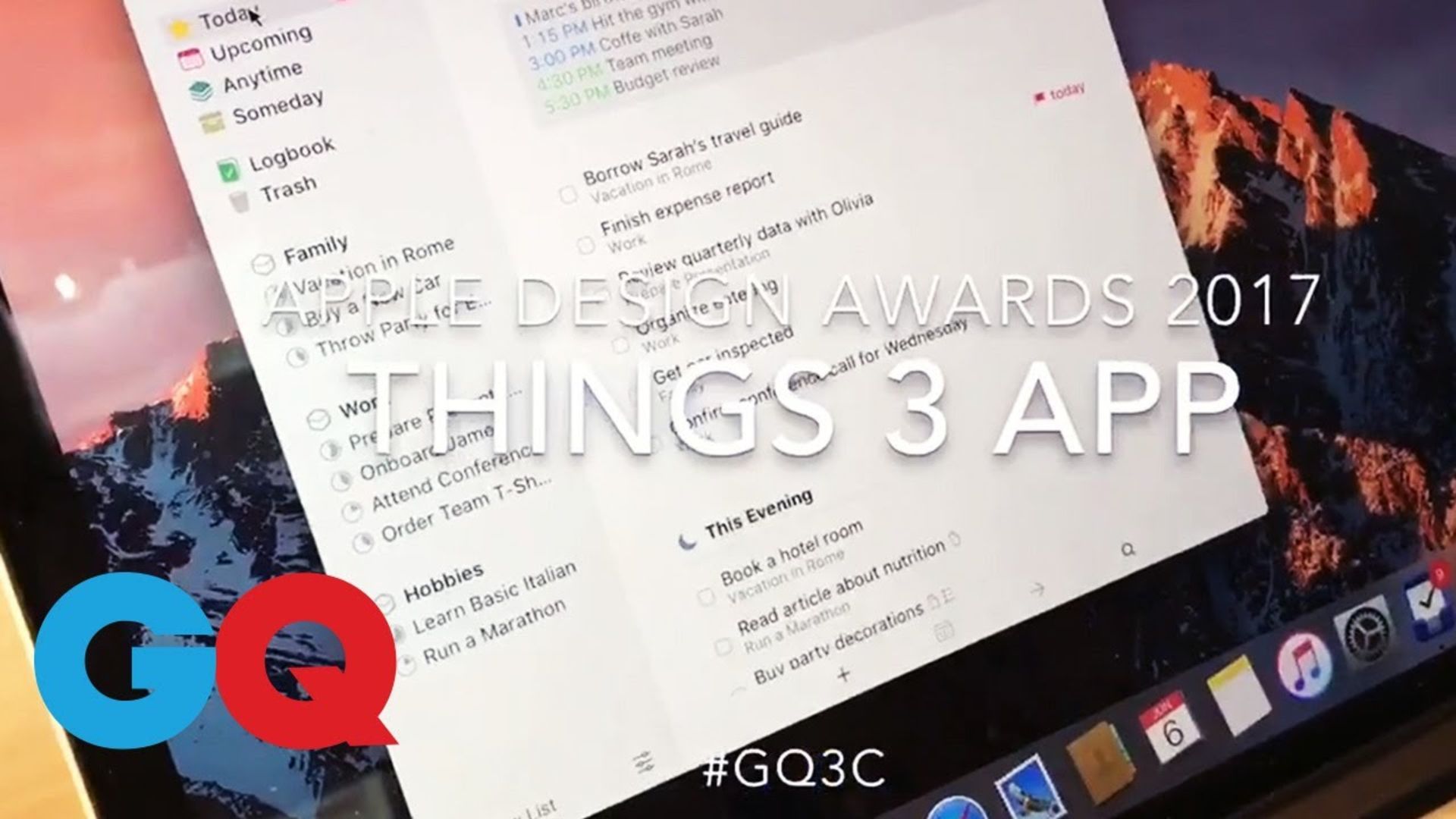 Watch Apple認證年度最佳APP：Things3 榮獲2017ADA編輯大獎 開發者親自試玩【GQ編輯開箱】｜GQ Unboxing ...
