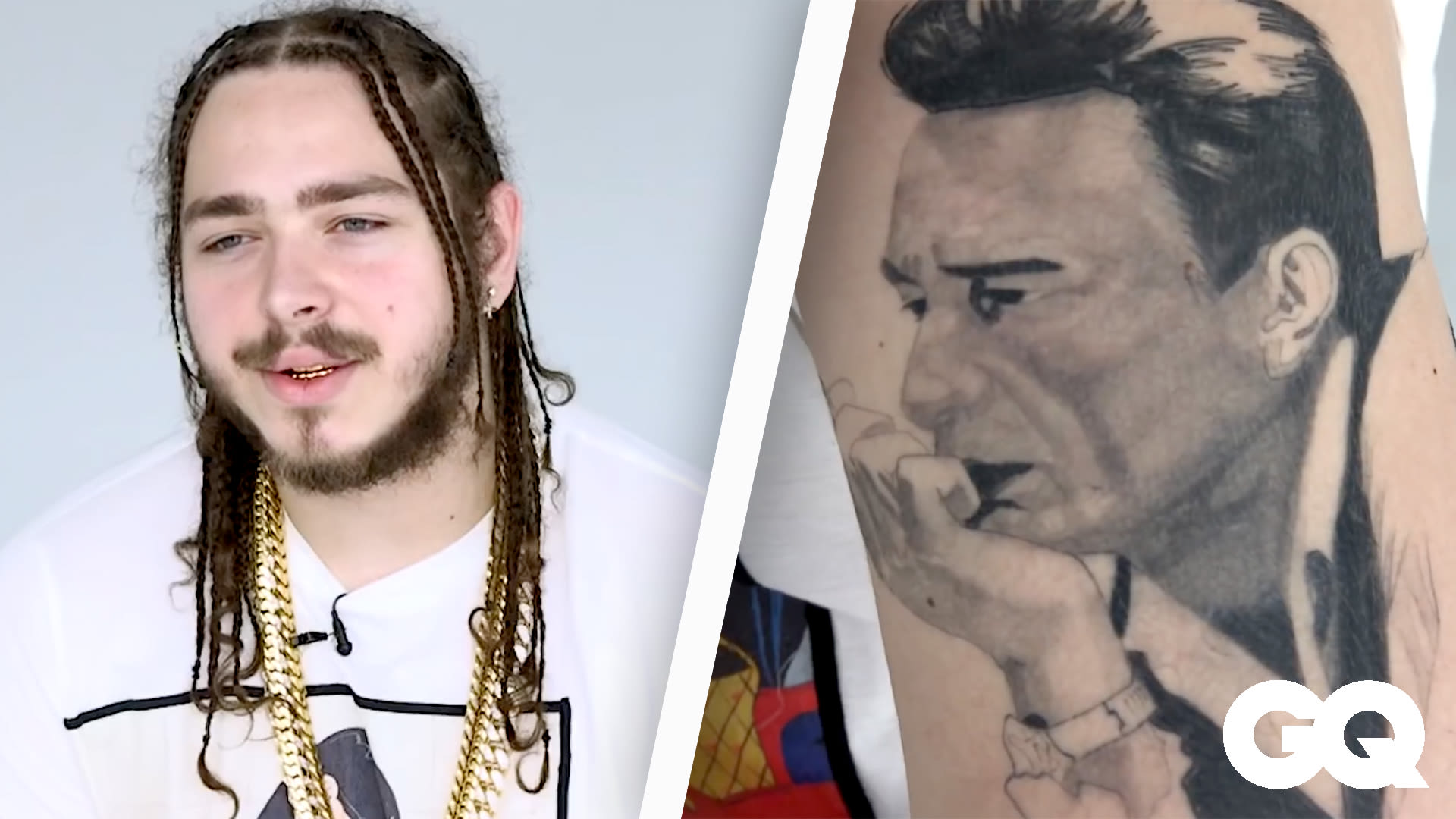 Watch 回顧Post Malone刺青之路的開端!曝手指刺青超痛:「像刺在我靈魂上」 Post Malone Breaks Down ... Watch 回顧Post Malone刺青之路的開端!曝手指刺青超痛:「像刺在我靈魂上」 Post Malone Breaks Down ...