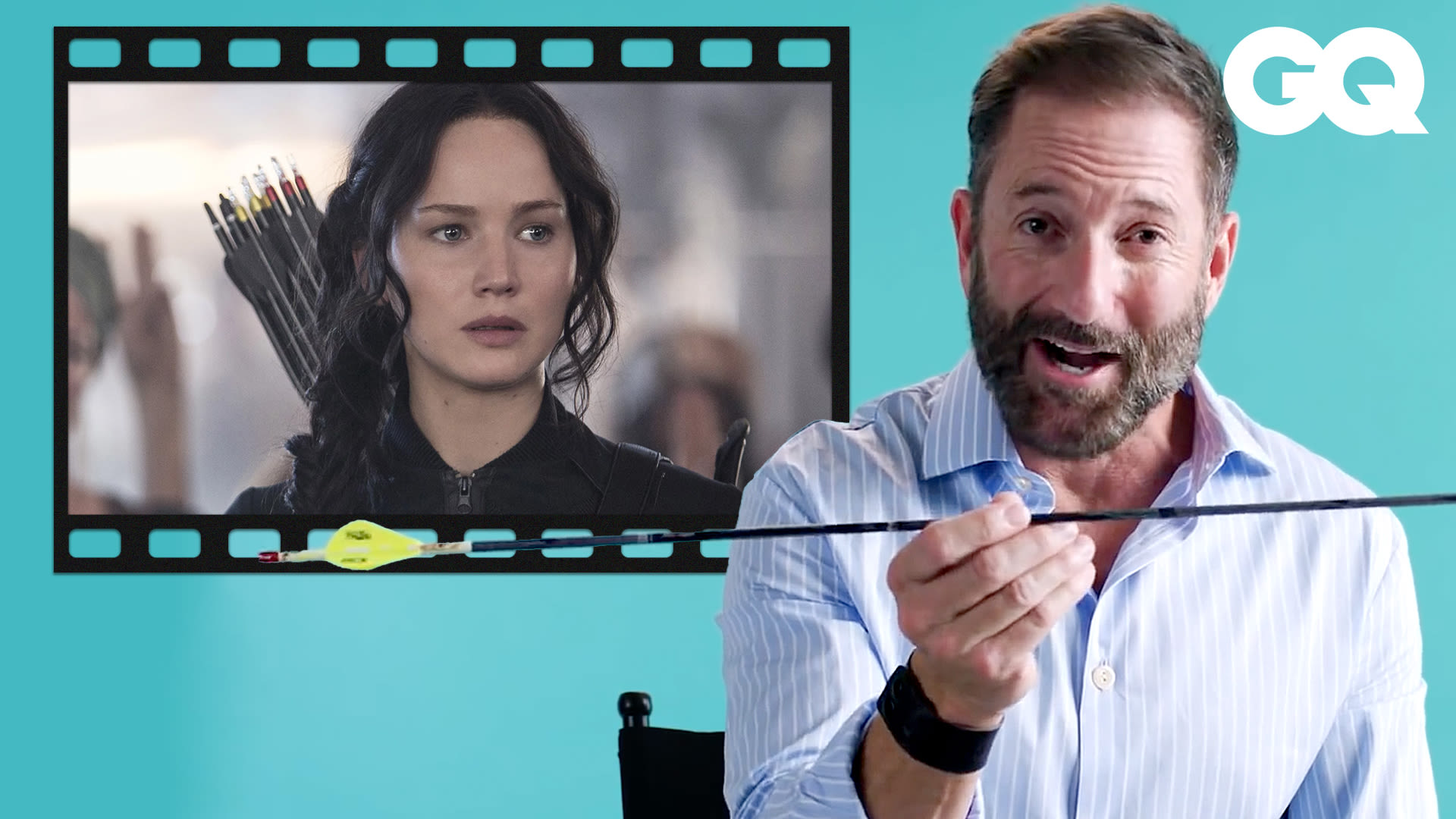 Watch 遭受弓箭攻擊不要直線逃跑！職業弓獵手詳細分解電影動作 Bow Hunter Breaks Down Bow and Arrow ...