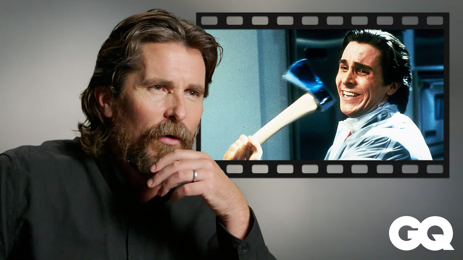 Watch 克里斯汀貝爾回顧《黑暗騎士》等作品：「我很想念希斯萊傑」 Christian Bale Breaks Down His Iconic Characters｜明星的經典角色｜GQ ...
