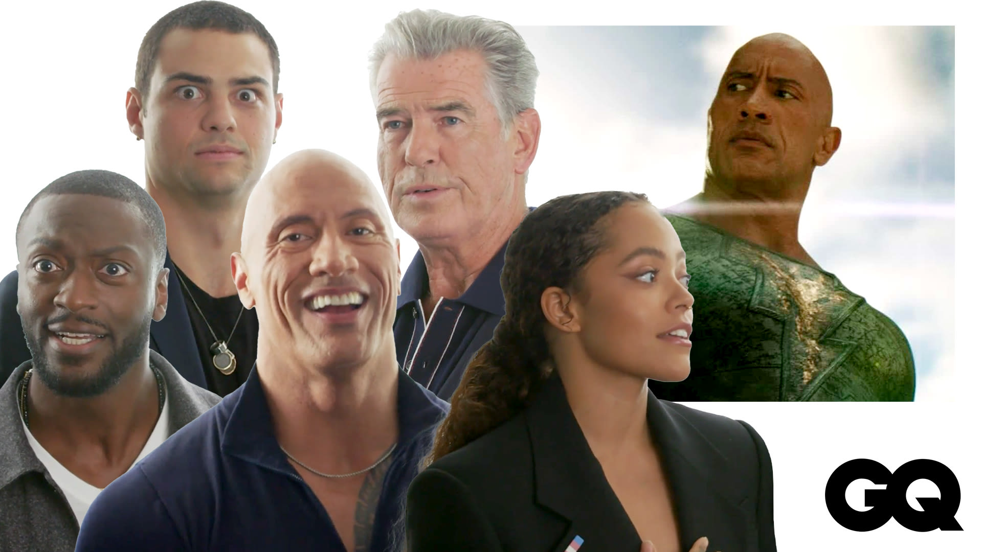 Watch 《黑亞當》演員閱讀粉絲理論，嗆聲正義聯盟：「蝙蝠俠只會靠道具啦」 'Black Adam' Cast Break Down Fan ...