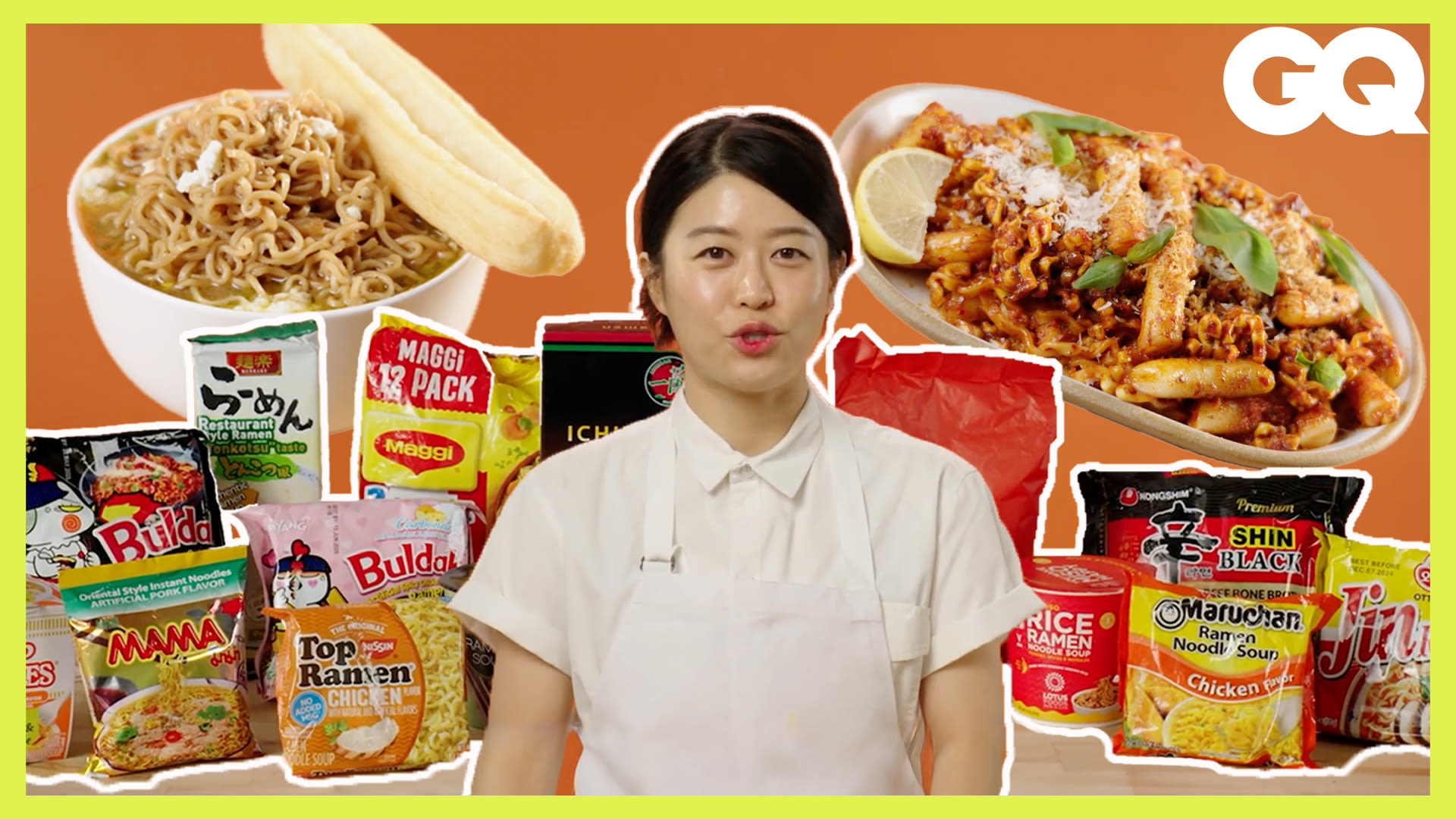 Watch 泡麵大升級！韓國廚師教你 9 種創意菜單，過年、露營超好用｜GQ Taiwan | 美食公道伯 | GQ Taiwan