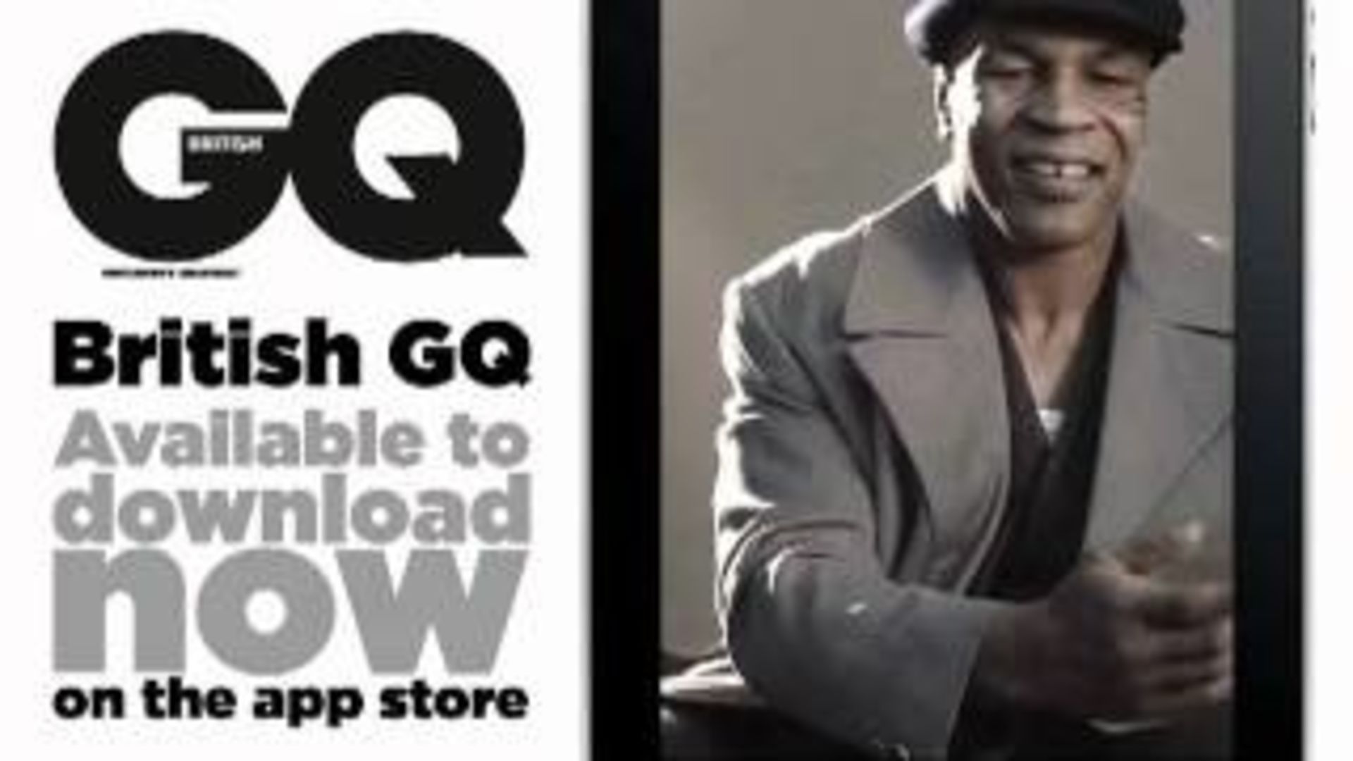 Watch Mike Tyson introduces the British GQ iPad App | British GQ