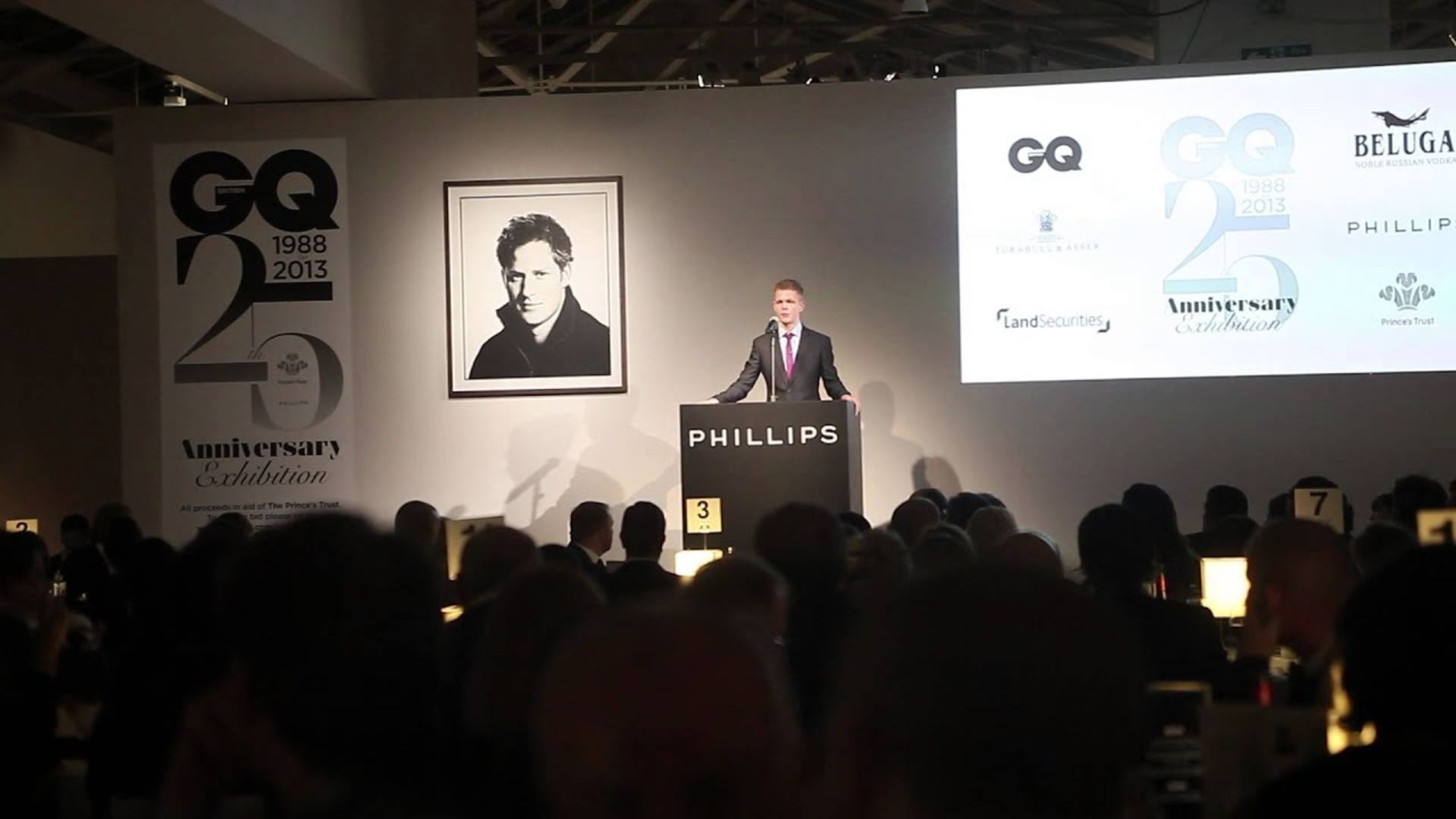 Watch Nathaniel Hawley speaks at GQ's 25th Anniversary auction | British GQ