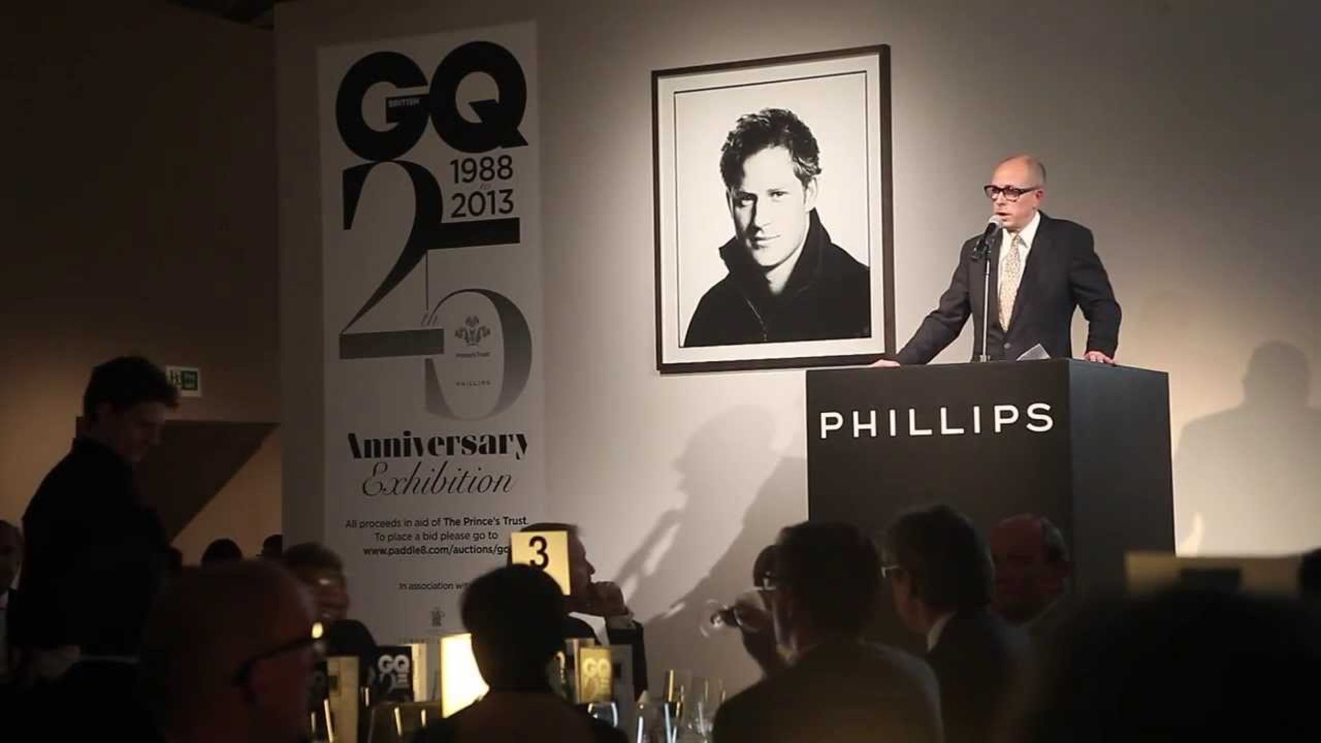 Watch GQ editor Dylan Jones speaks at GQ's 25th Anniversary auction ...