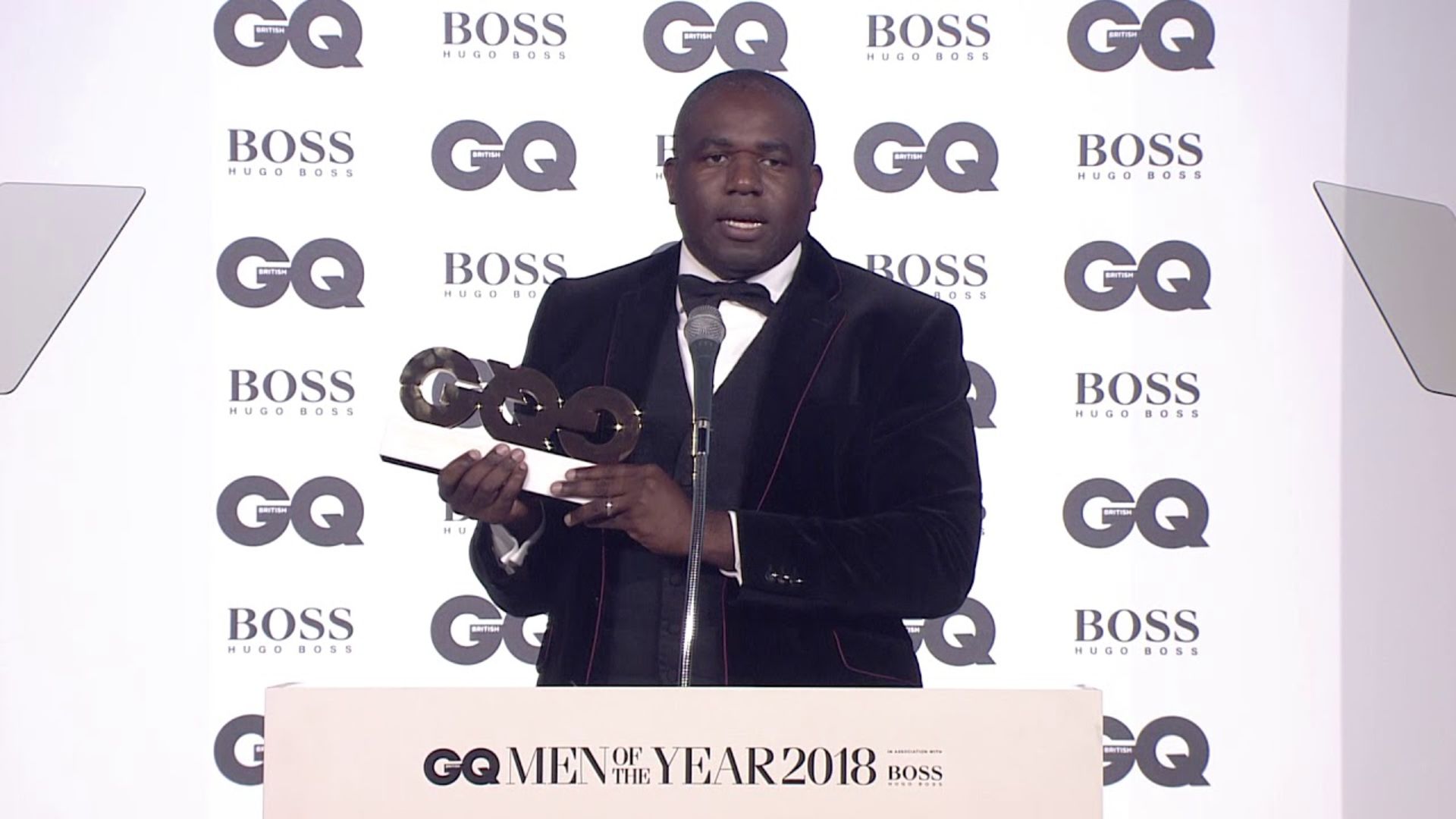 Watch David Lammy: 'I dedicate this award to the people of Grenfell ...
