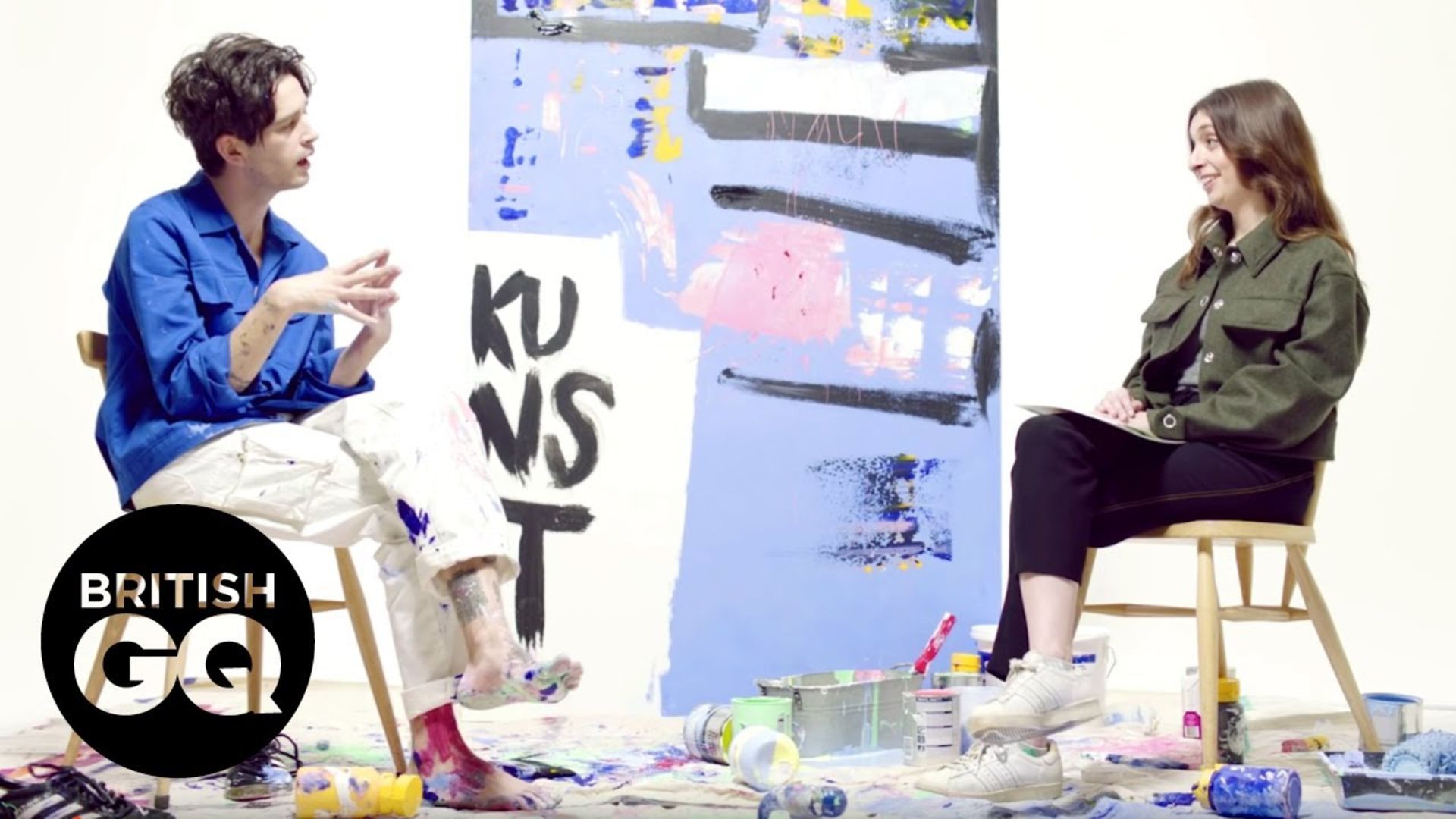 Watch Matty Healy: 'Art, sex, drugs, religion. It’s just about losing ...