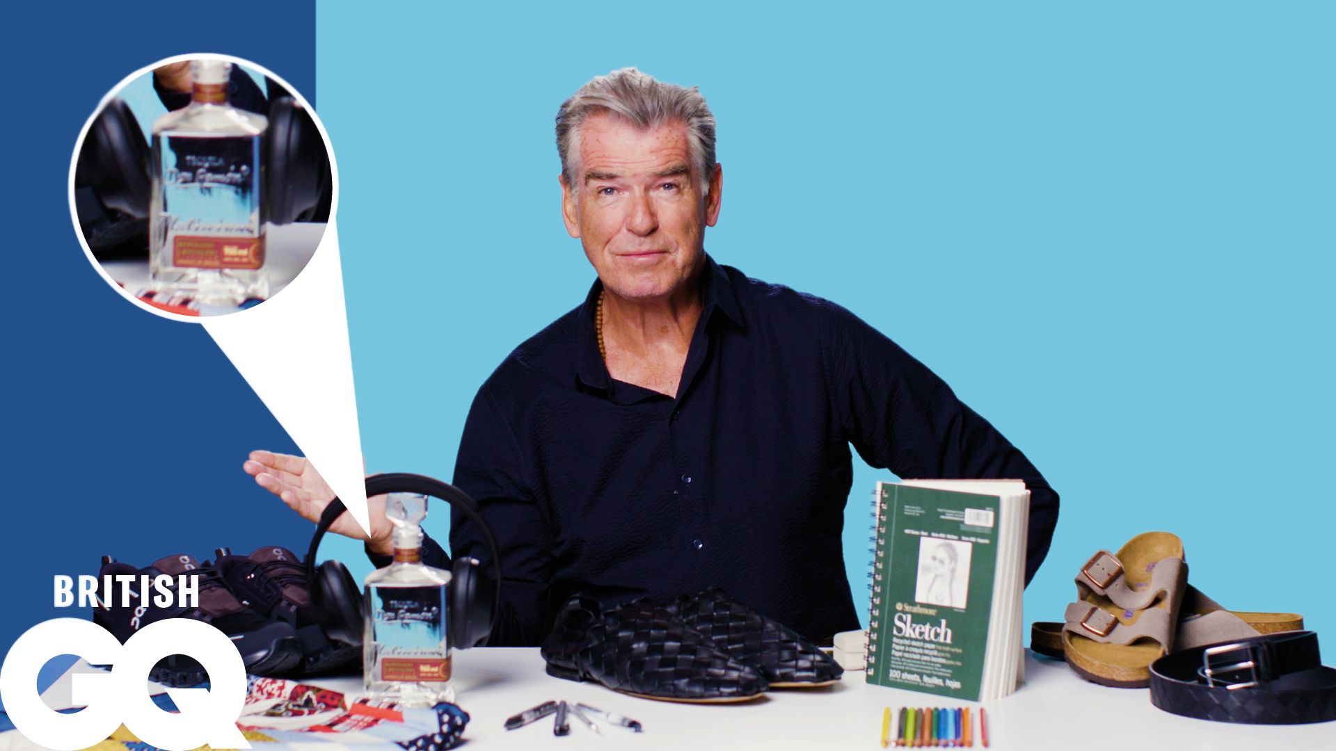 Watch 10 Things Pierce Brosnan Can't Live Without | 10 Essentials | British GQ