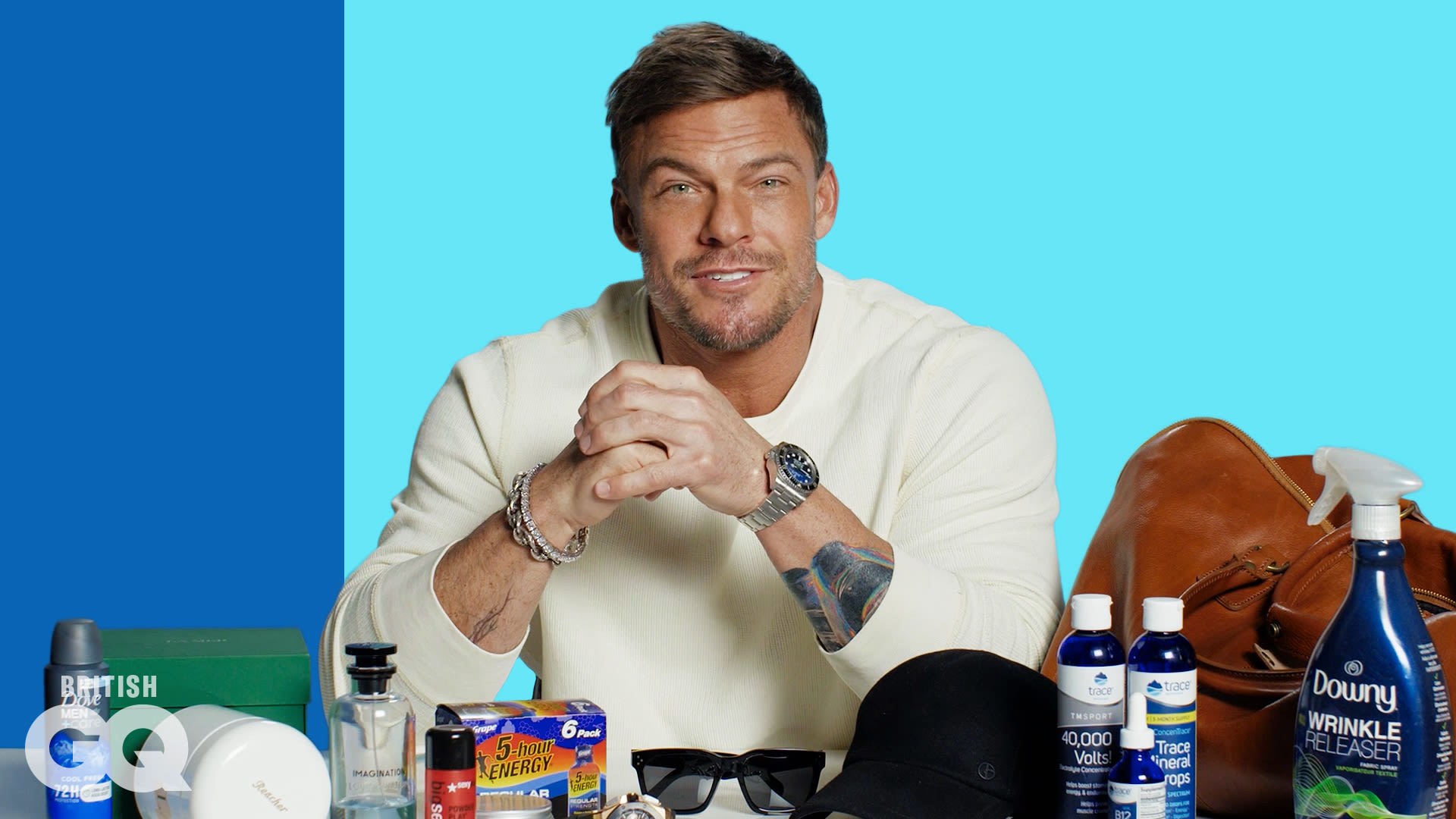 Watch 10 Things Alan Ritchson Can’t Live Without | 10 Essentials | British GQ