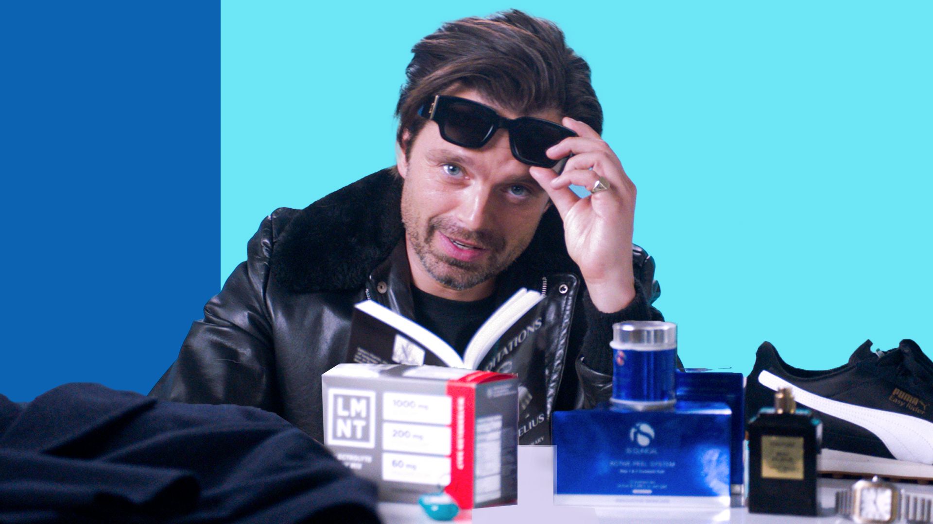 Watch 10 Things Sebastian Stan Can't Live Without | 10 Essentials ...