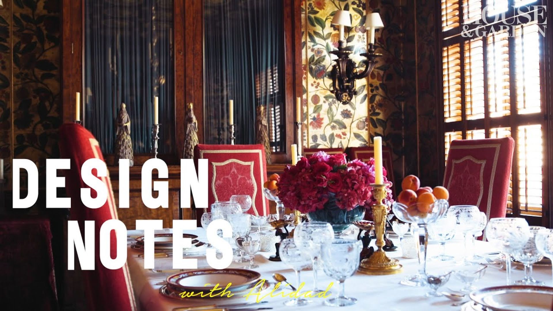 Watch Interior designer Alidad shows us around his opulent London flat ...