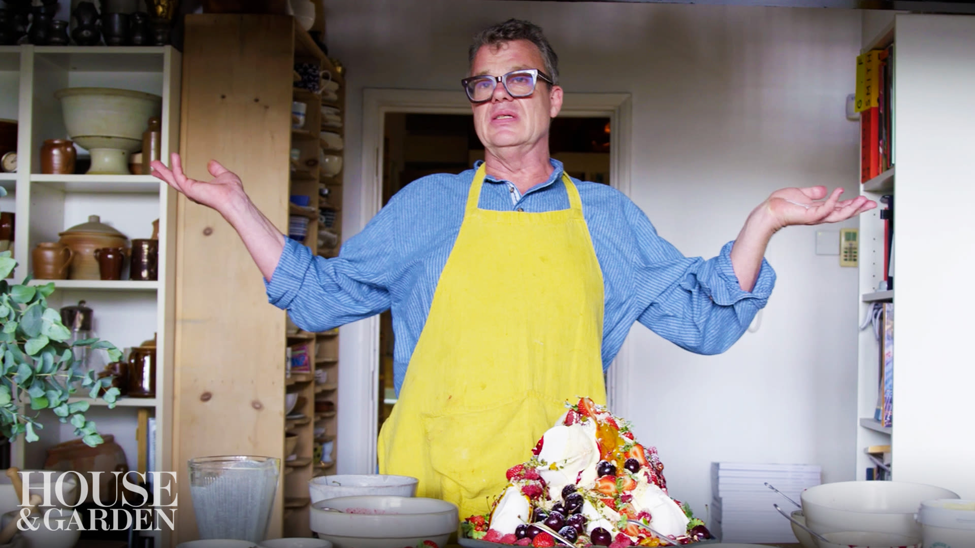 Watch Jeremy Lee delivers a festive meringue masterclass | A Slice of ...