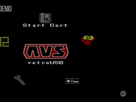 Watch Games and Culture | RetroUSB AVS Options menu demos | Ars ...