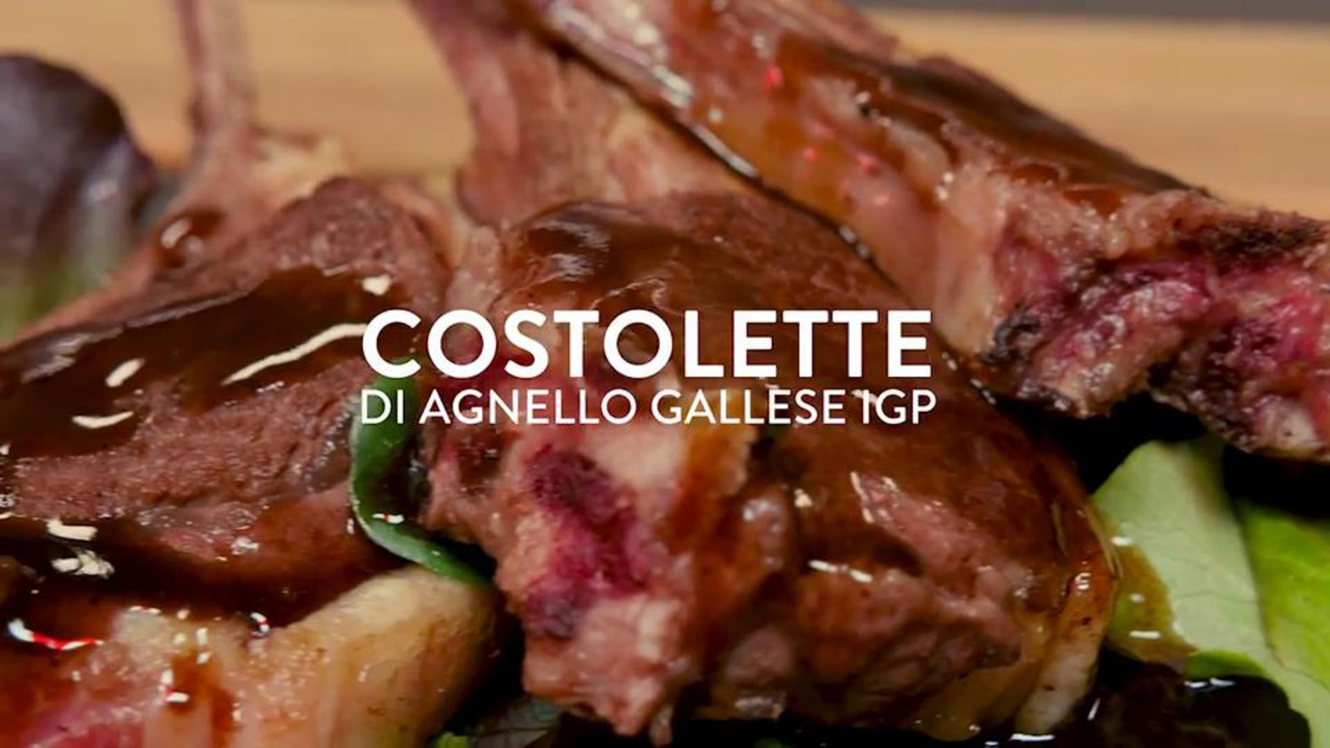 Watch Welsh Lamb IGP: Costolette | La Cucina Italiana