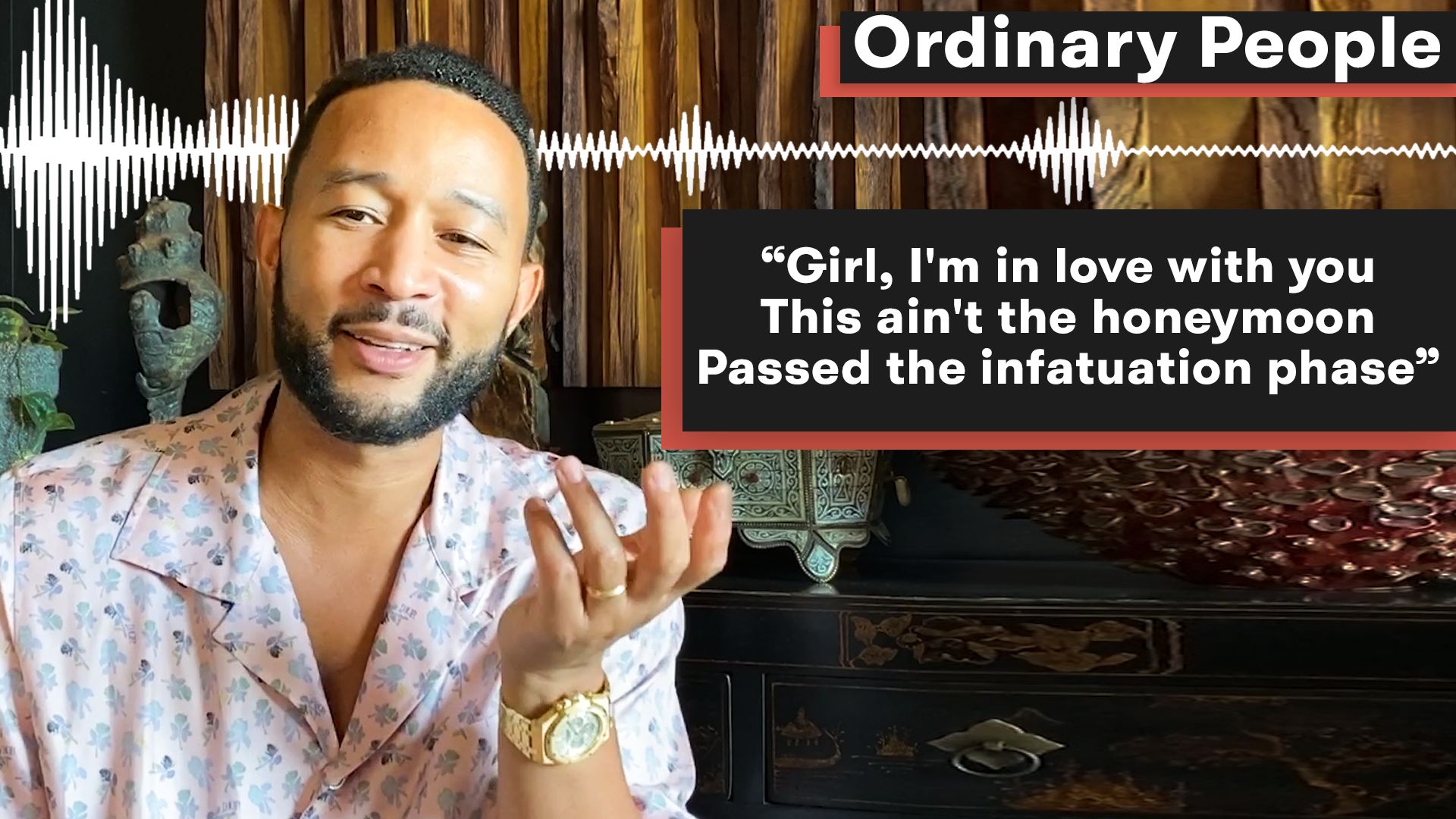 Watch John Legend Explains How He Builds His Songs | Pitchfork