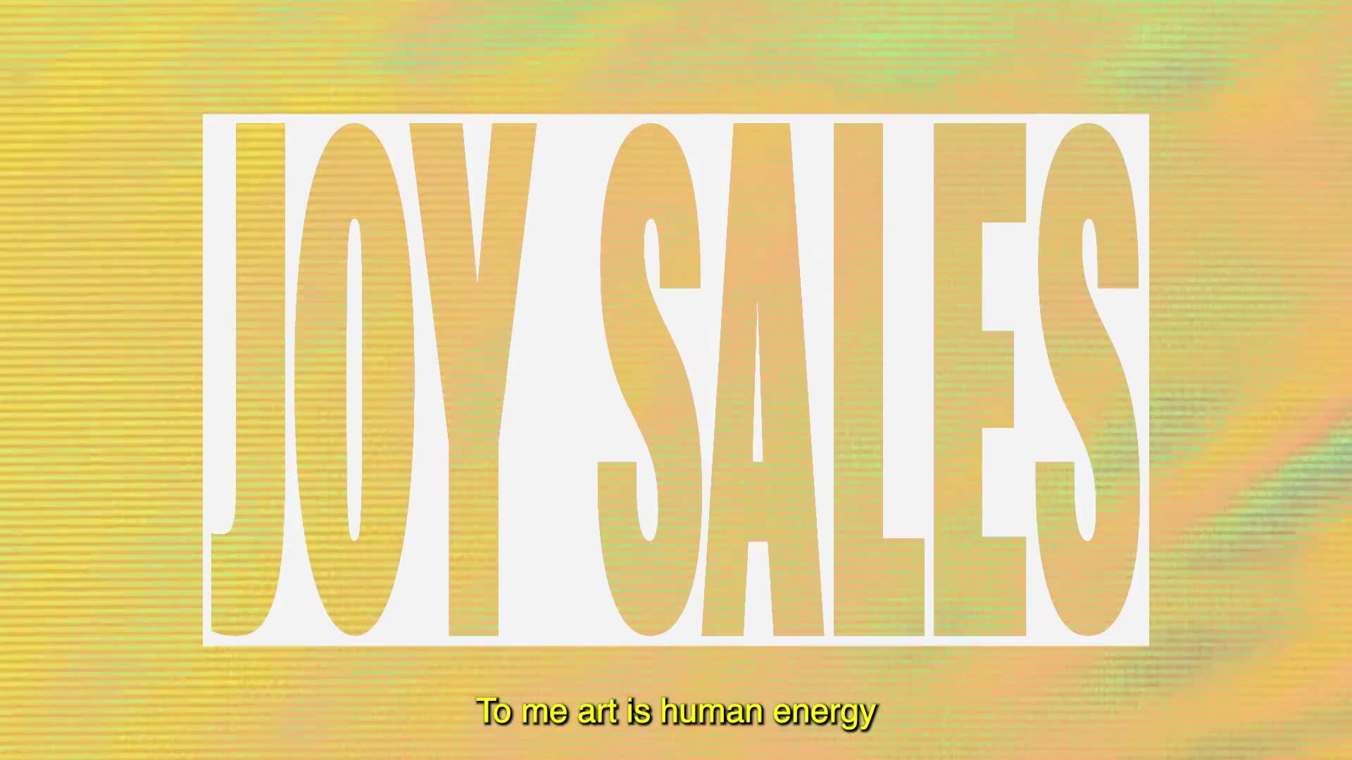 Watch Meet Joy Sales, the Self-made Artist from São Paulo | Pitchfork