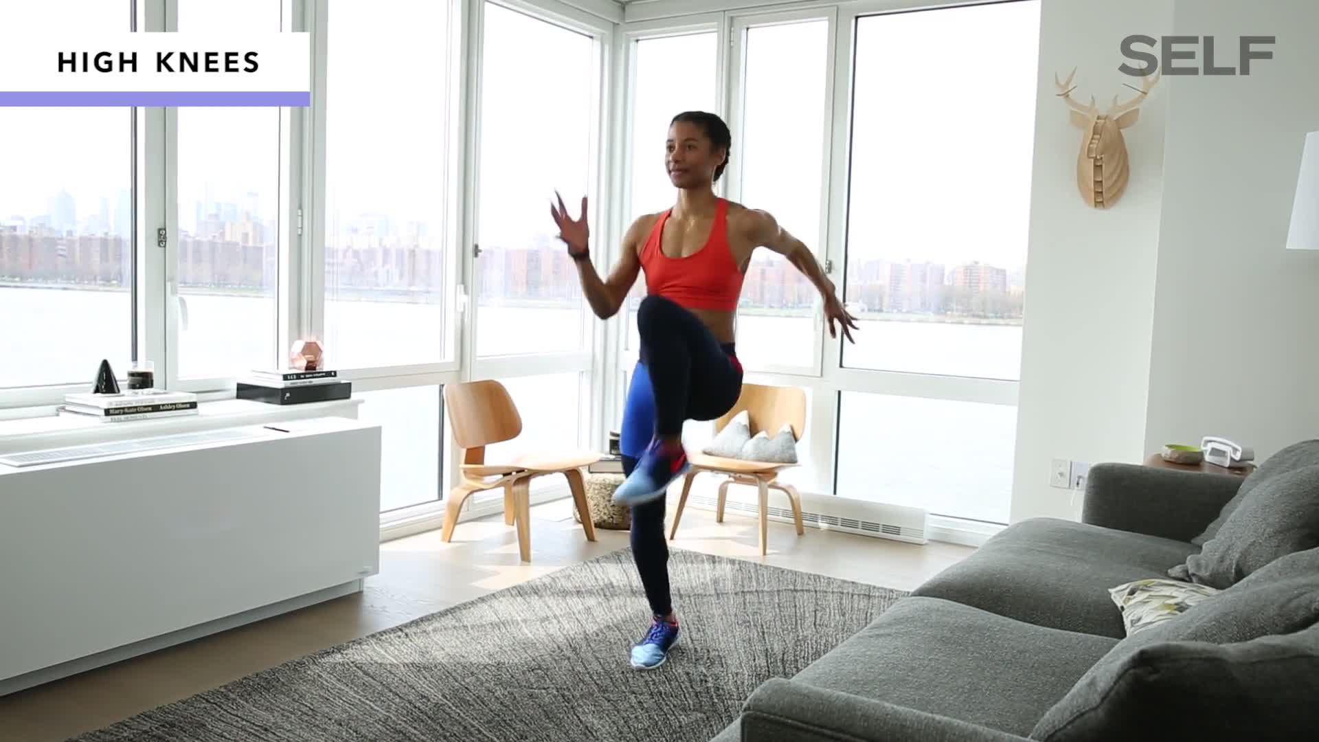 Watch 13 Incredible Bodyweight Exercises You Can Do At Home | SELF