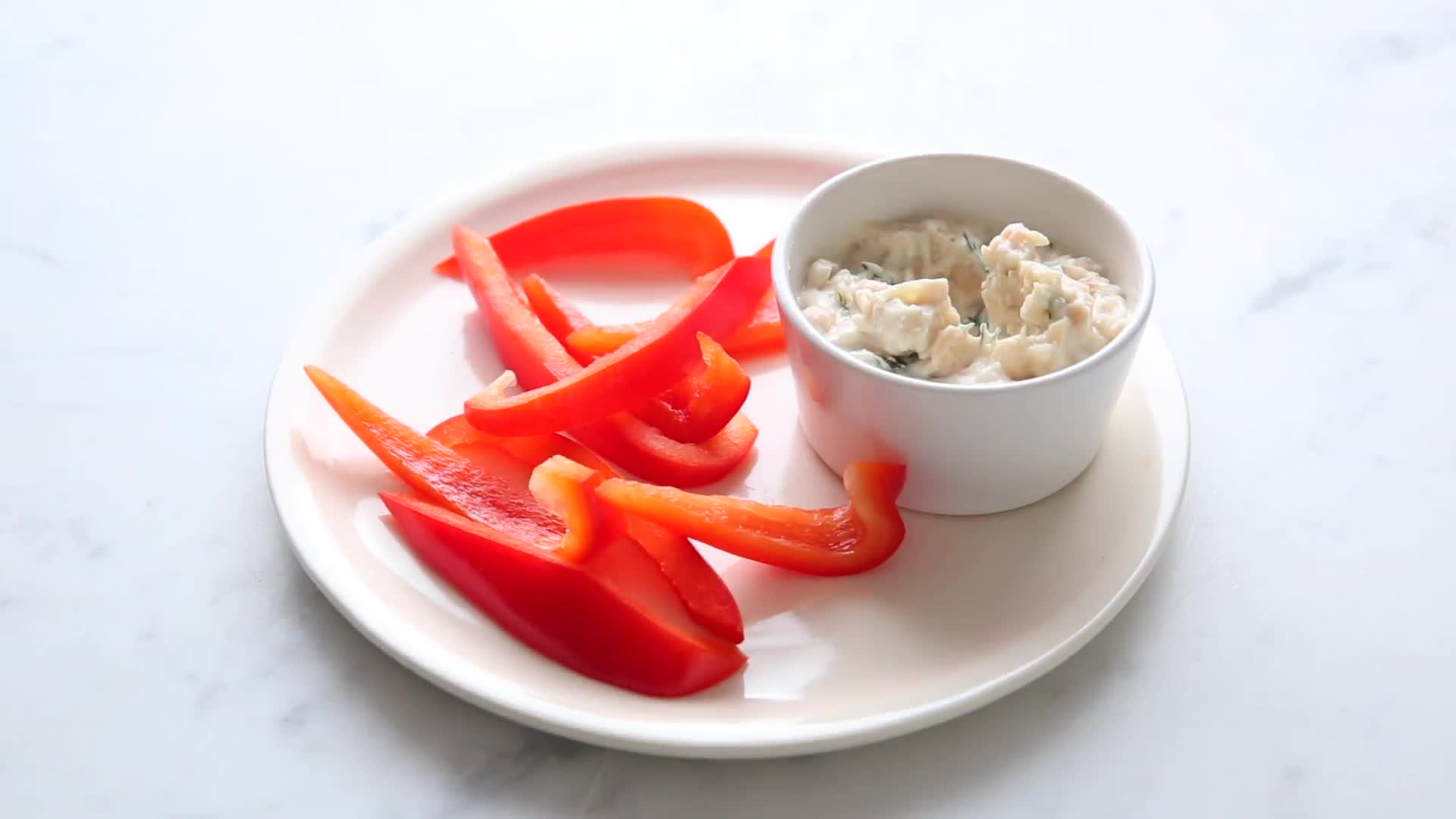 Watch This Protein-Packed Dip Is The Perfect Afternoon Snack | SELF