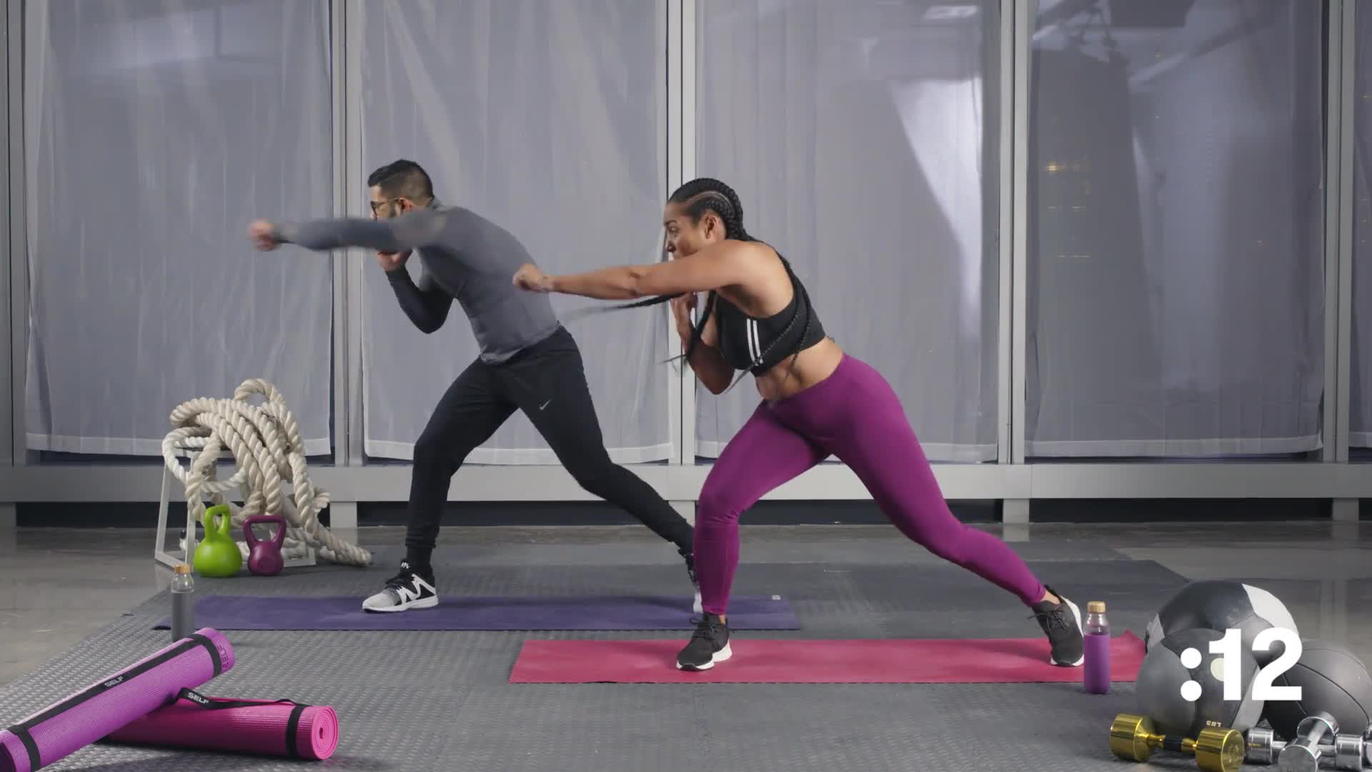 Watch Lunge and Squat Strength Workout | SELF
