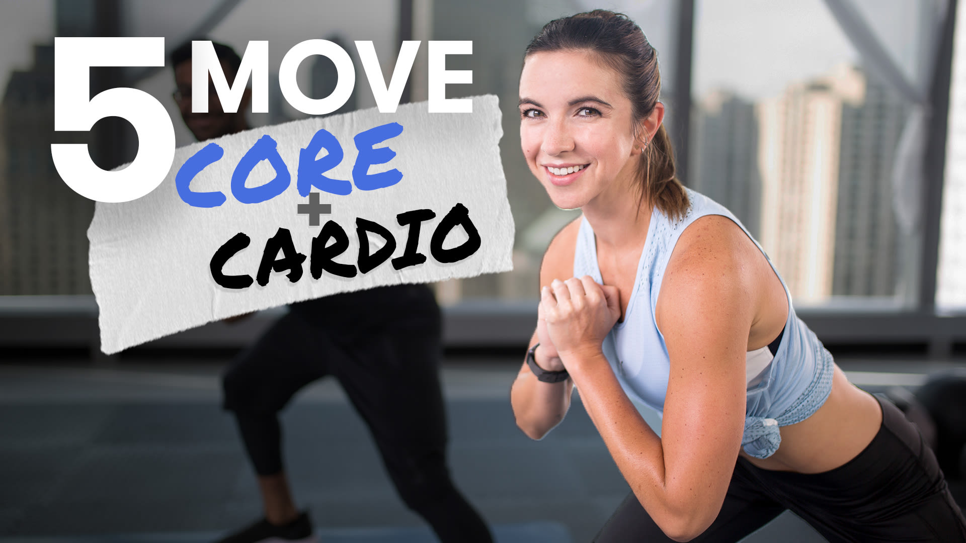 Watch 5-Move Core and Cardio Workout | SELF