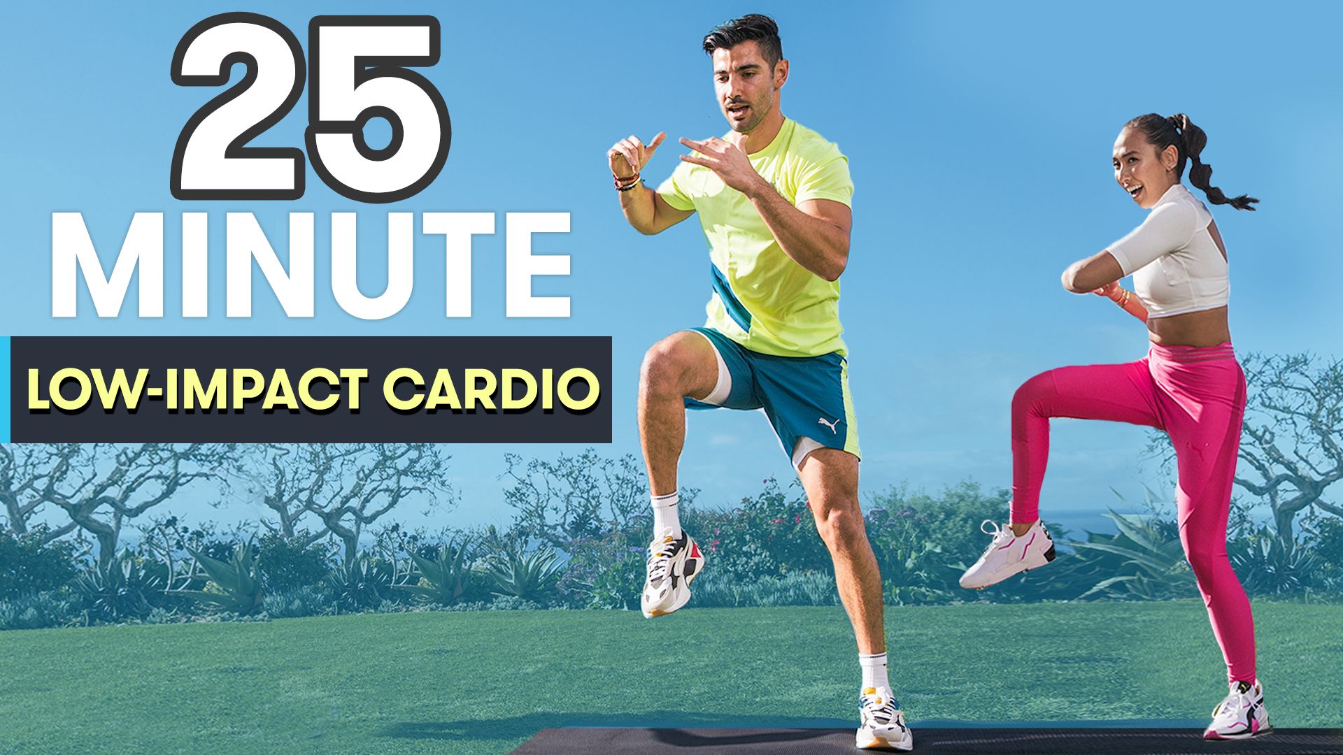 Watch 25-Minute Cardio Workout - Low-Impact, High-Intensity with No ...