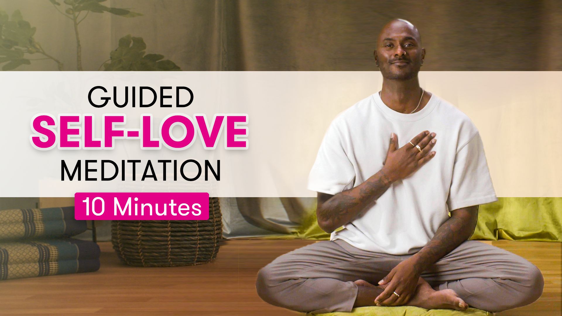 Watch 10-Minute Guided Meditation: Self-Love | Guided Meditations | SELF