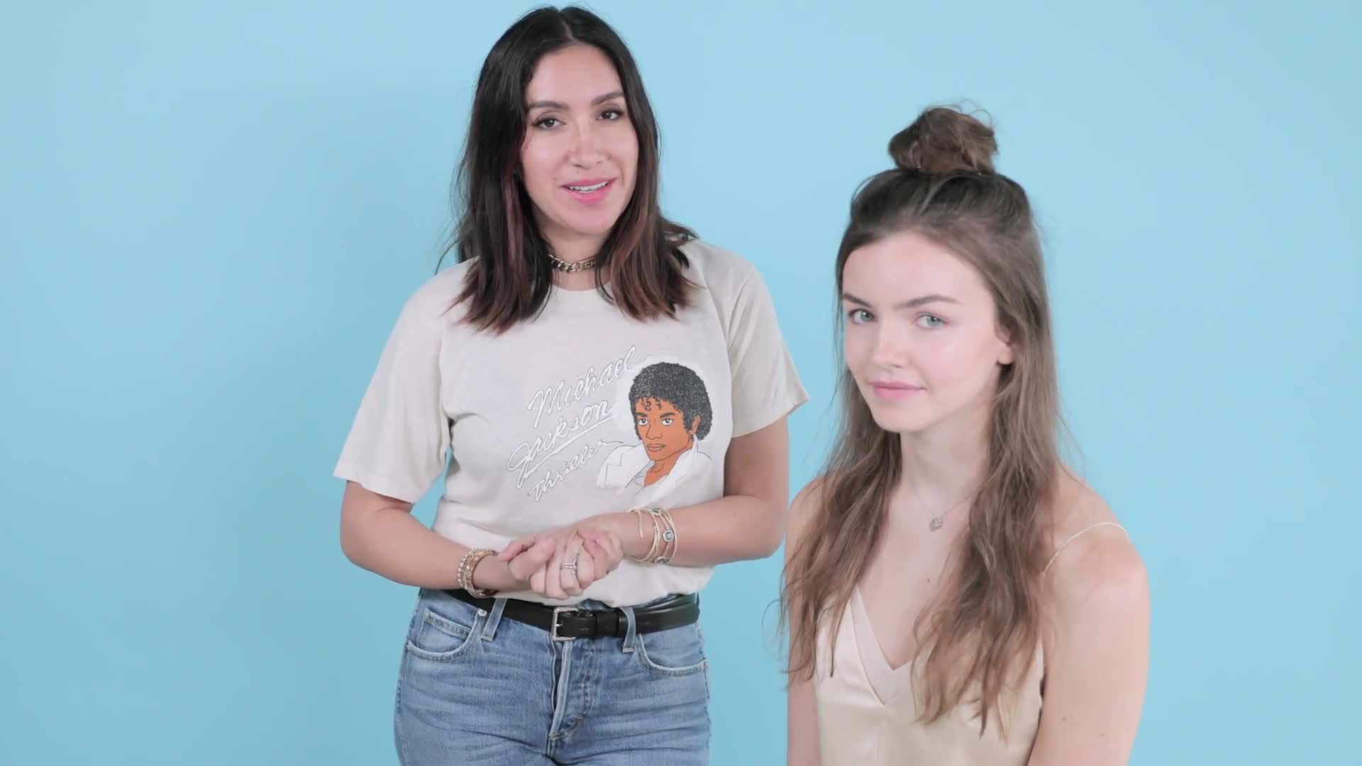 Watch Jen Atkin Teaches Us How To Get The Perfect Top Knot | Quick ...