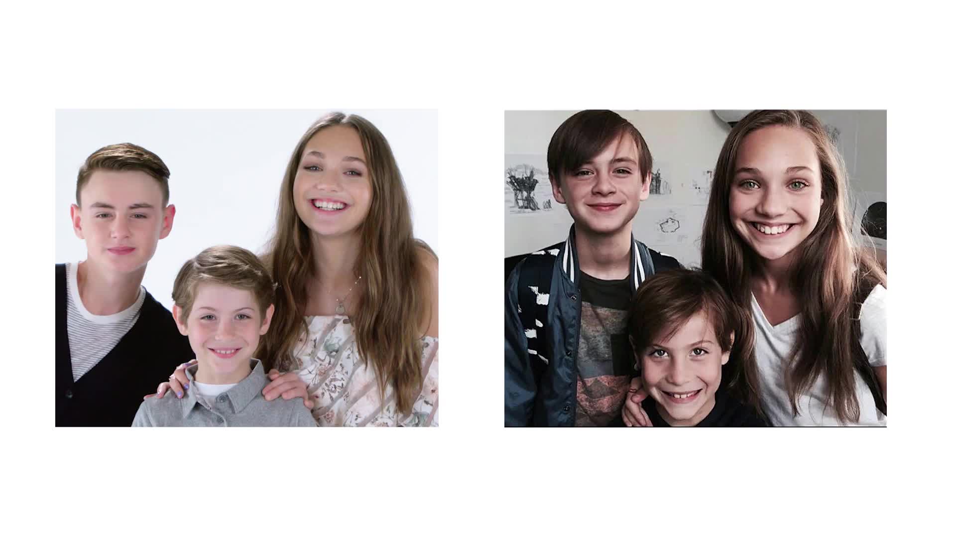 Watch Maddie Ziegler, Jacob Tremblay & Jaeden Lieberher Recreate Their ...