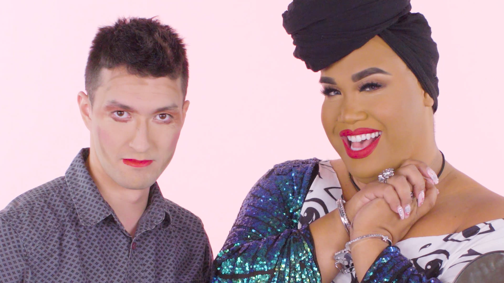 Watch PatrickStarrr Gives a Makeup Tutorial in Handcuffs | Teen Vogue