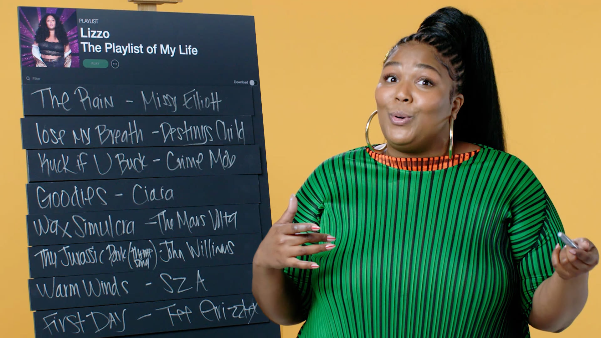 Watch Lizzo Creates the Playlist of Her Life | Playlist of My Life ...