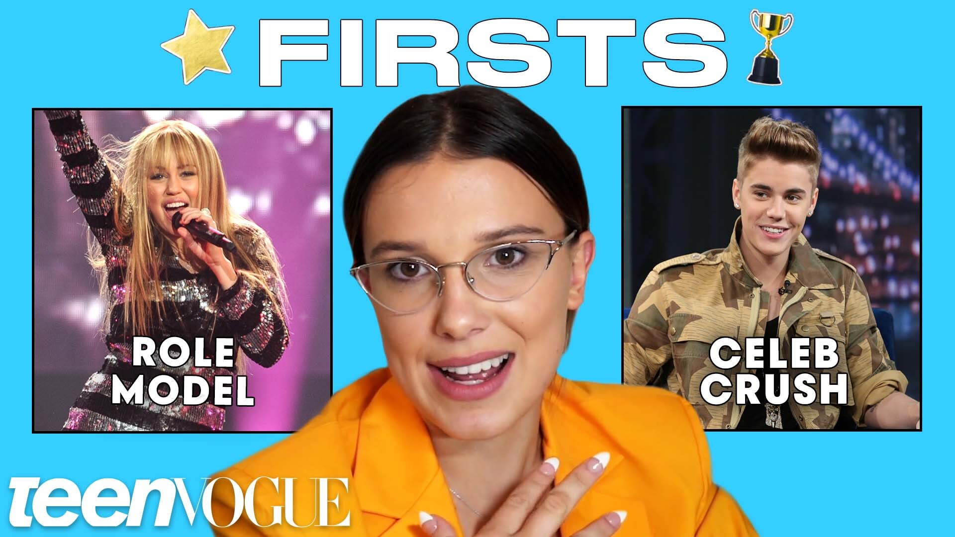 Watch Millie Bobby Brown Shares Her First Role Model, Celebrity Crush ...