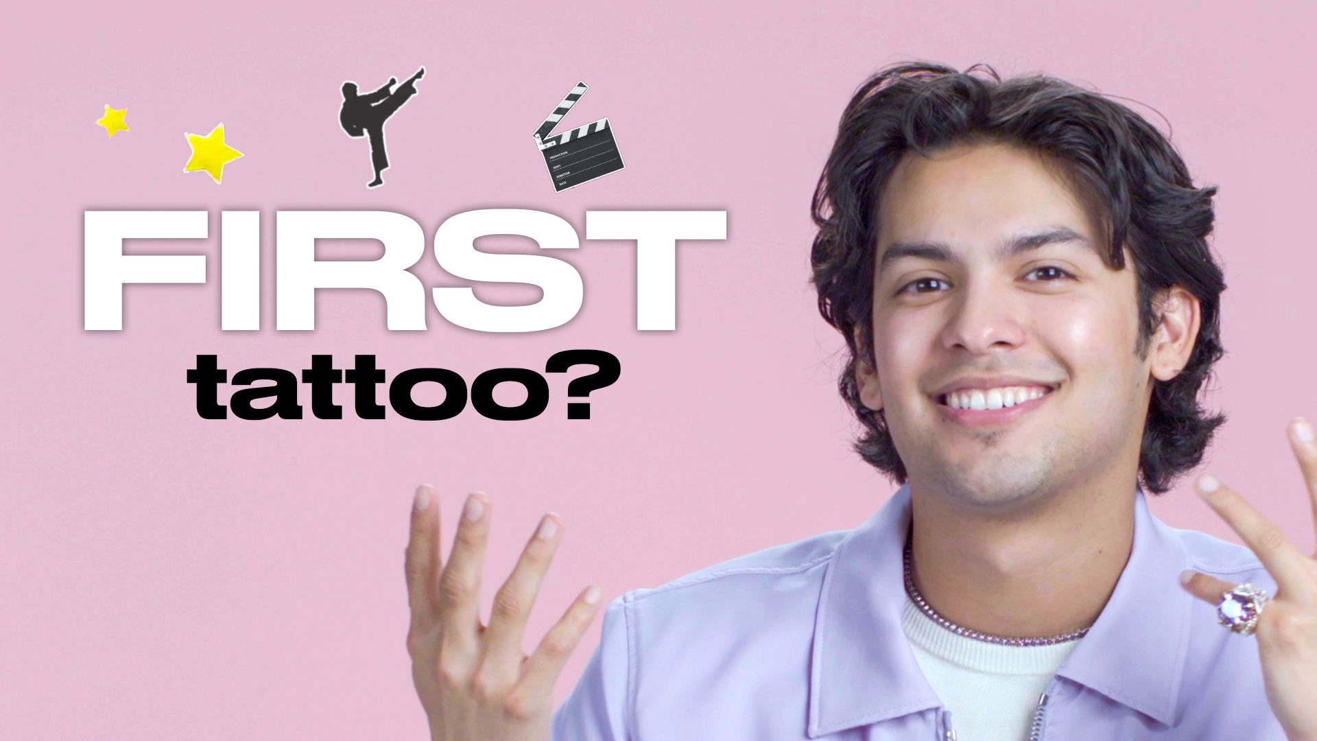 Watch Cobra Kai's Xolo Maridueña Shares His "Firsts" | Teen Vogue