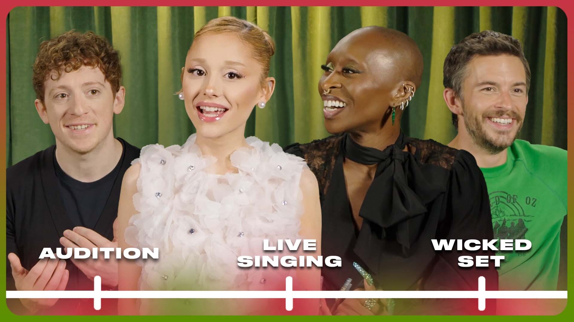Watch How the Cast of 'Wicked' Became Their Characters 💖💚 | Character ...