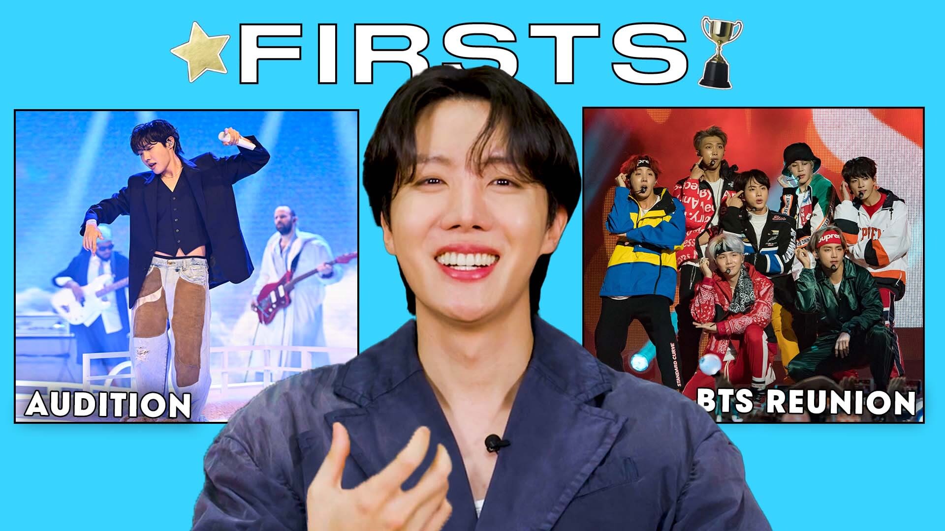 Watch BTS' J-Hope Remembers His Firsts | Firsts | Teen Vogue