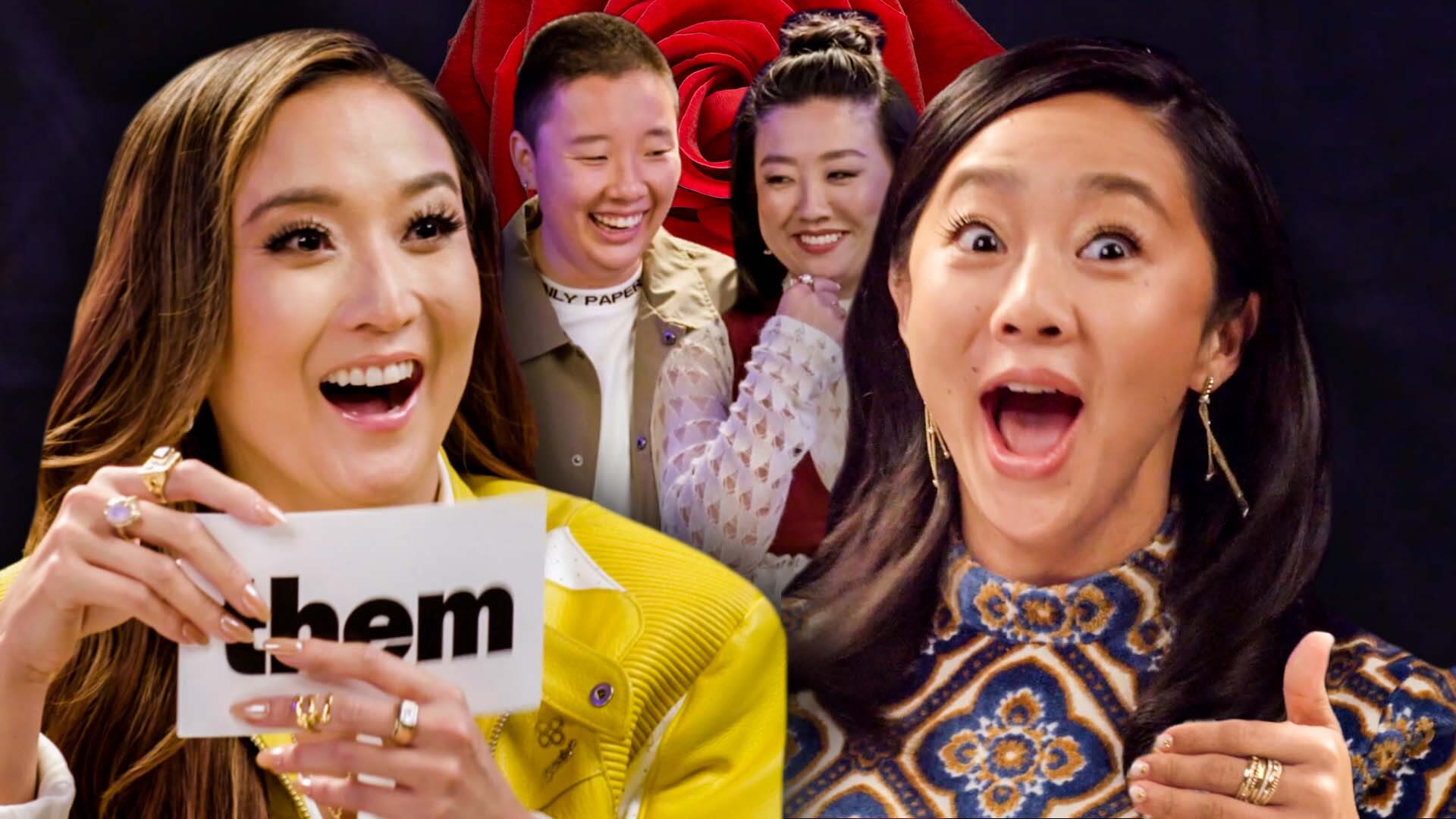 Watch "Joy Ride" Cast Speed Date Each Other | Speed Dating | Them