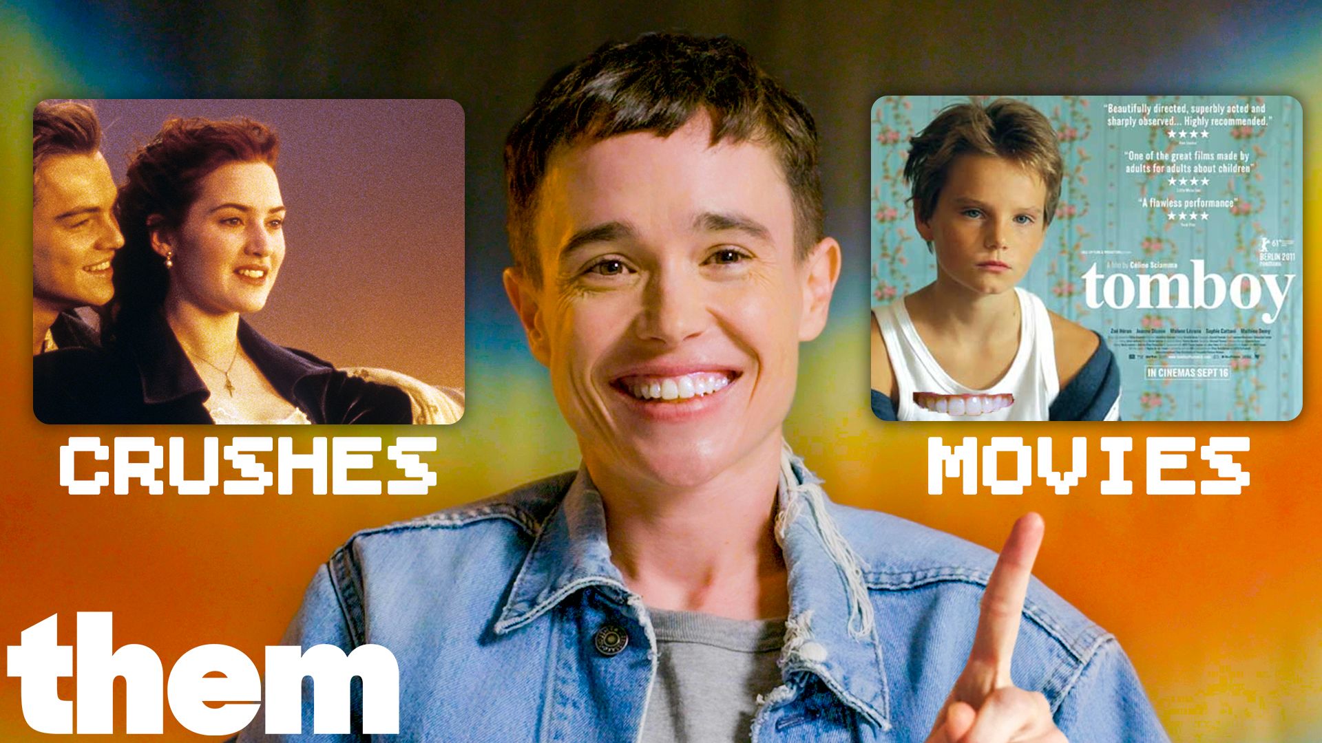 Watch Elliot Page Breaks Down His First Queer Crushes, LGBTQ+ ...