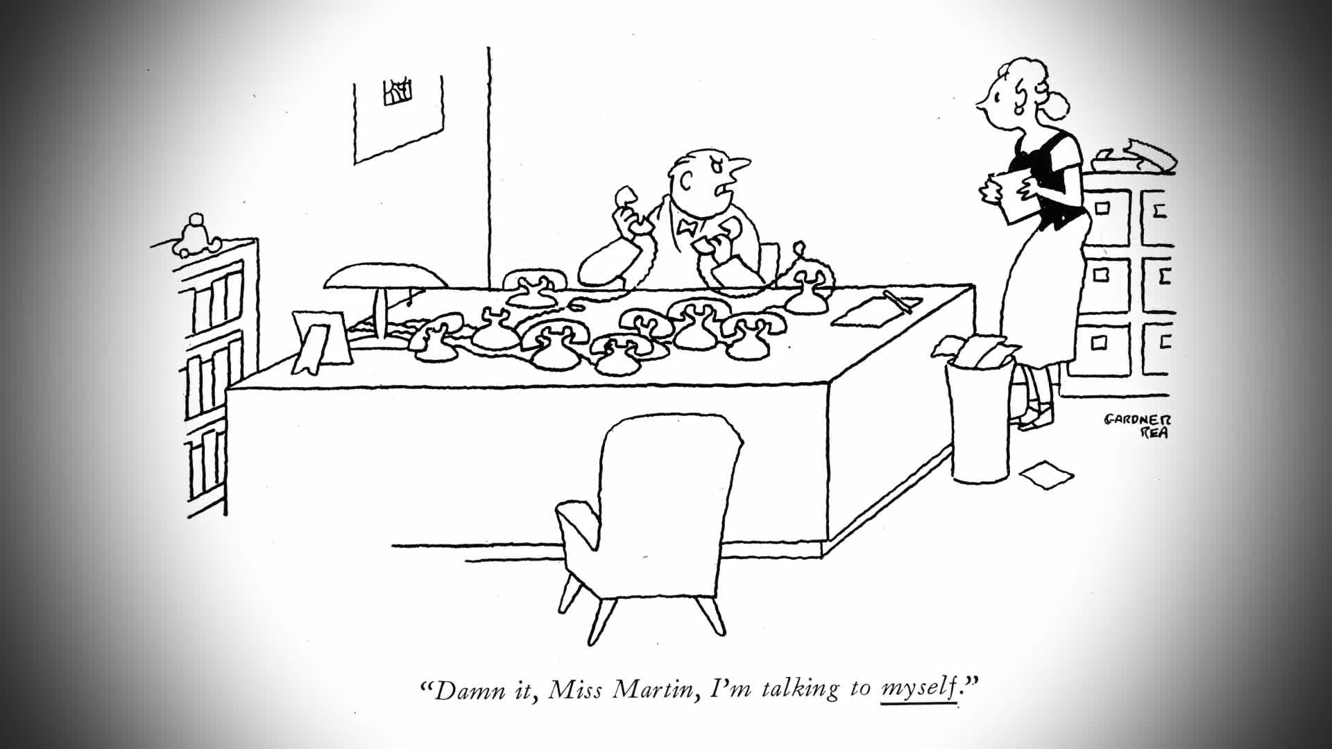 Watch The Way We Work Now | The Cartoon Lounge | The New Yorker