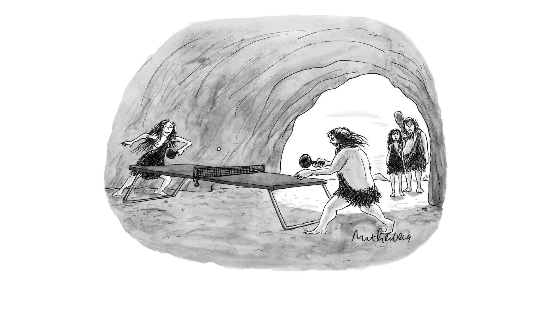 Watch The Ball Is in Our Court | The Cartoon Lounge | The New Yorker